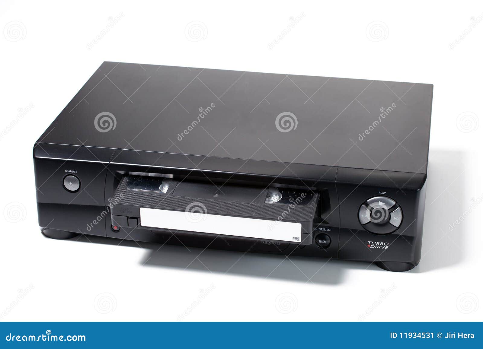 Video cassette recorder stock image. Image of memento - 11934531