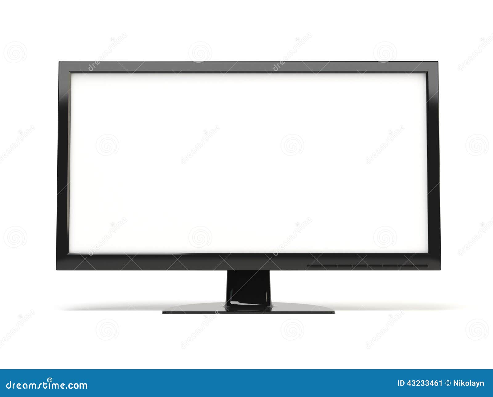 Video Con Lo Schermo in Bianco Immagine Stock - Immagine di vuoto ...