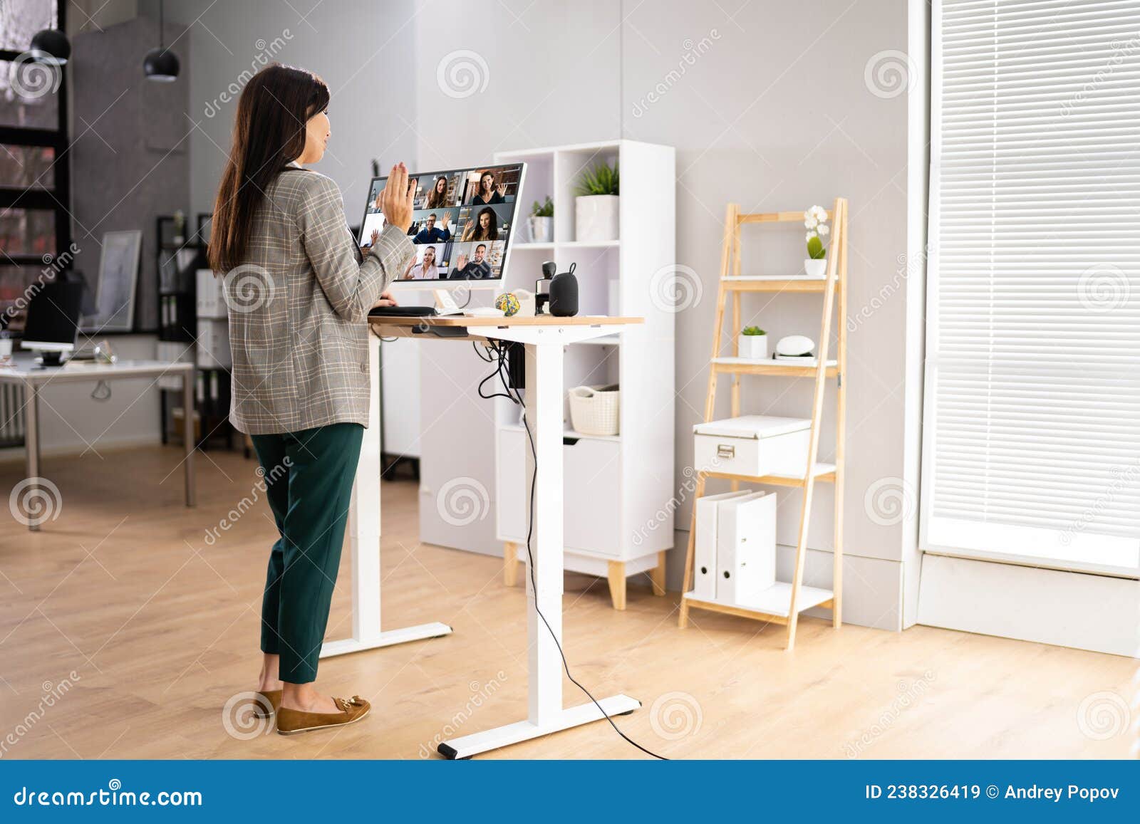 Video Conference Call stock image. Image of chat, conference - 238326419