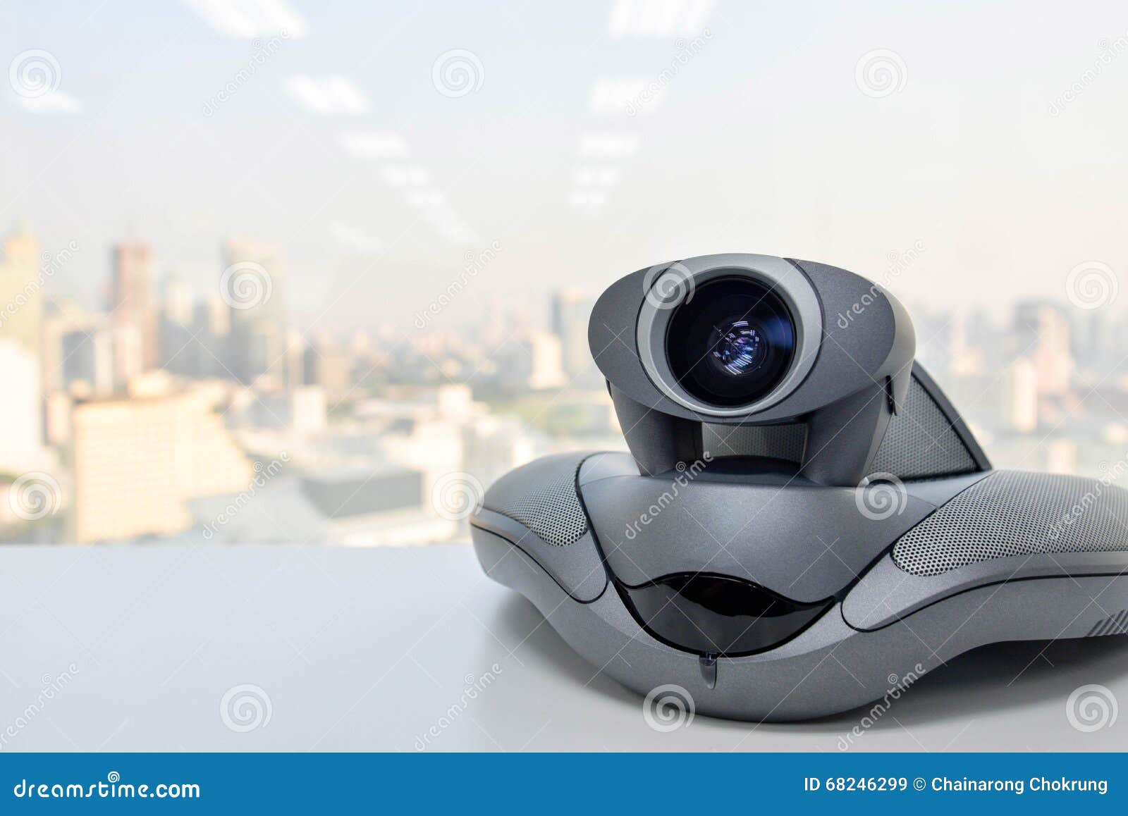 Video Conference Device stock image. Image of equipment - 68246299