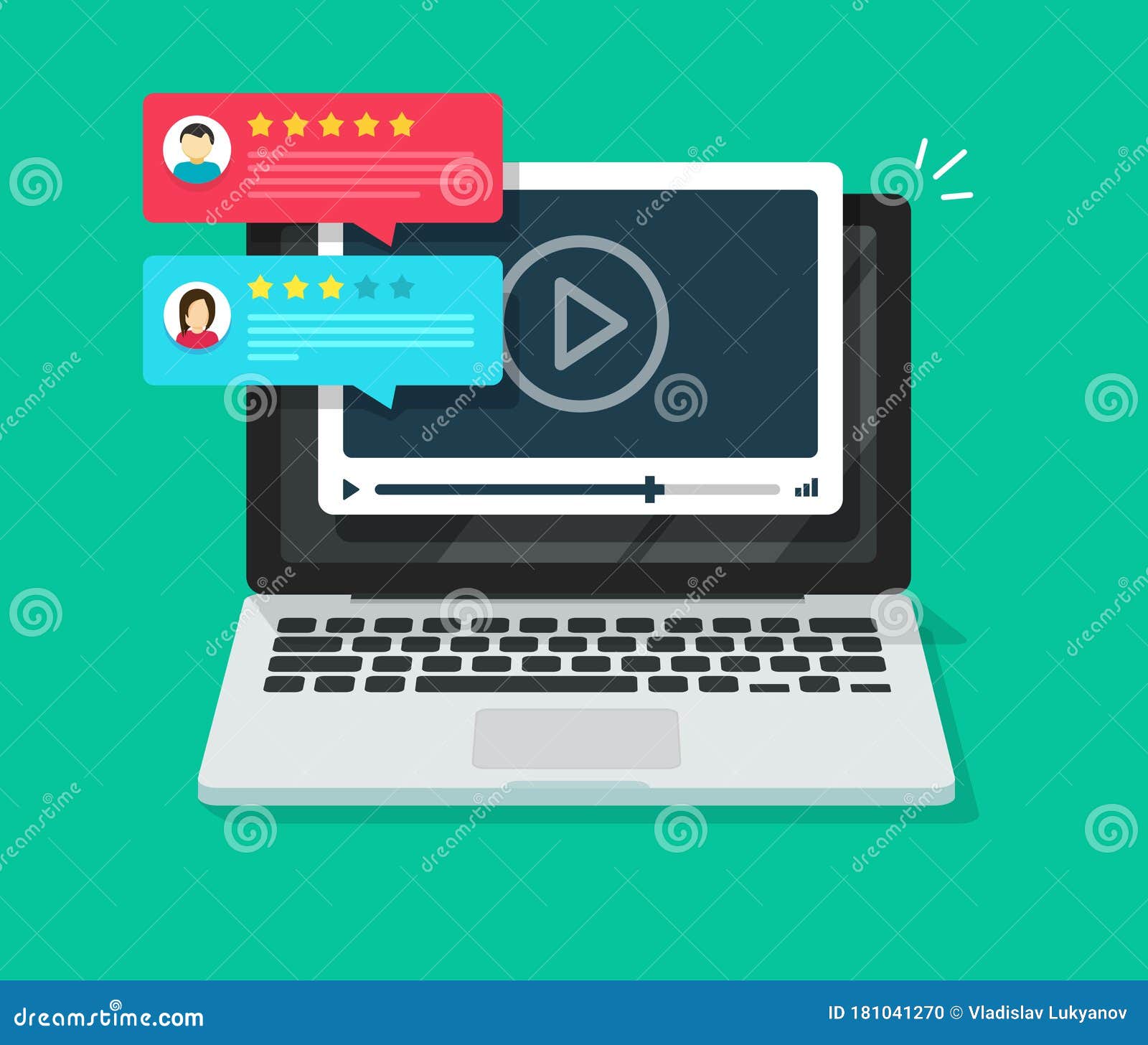 Video Evaluation Stock Illustrations – 739 Video Evaluation Stock ...