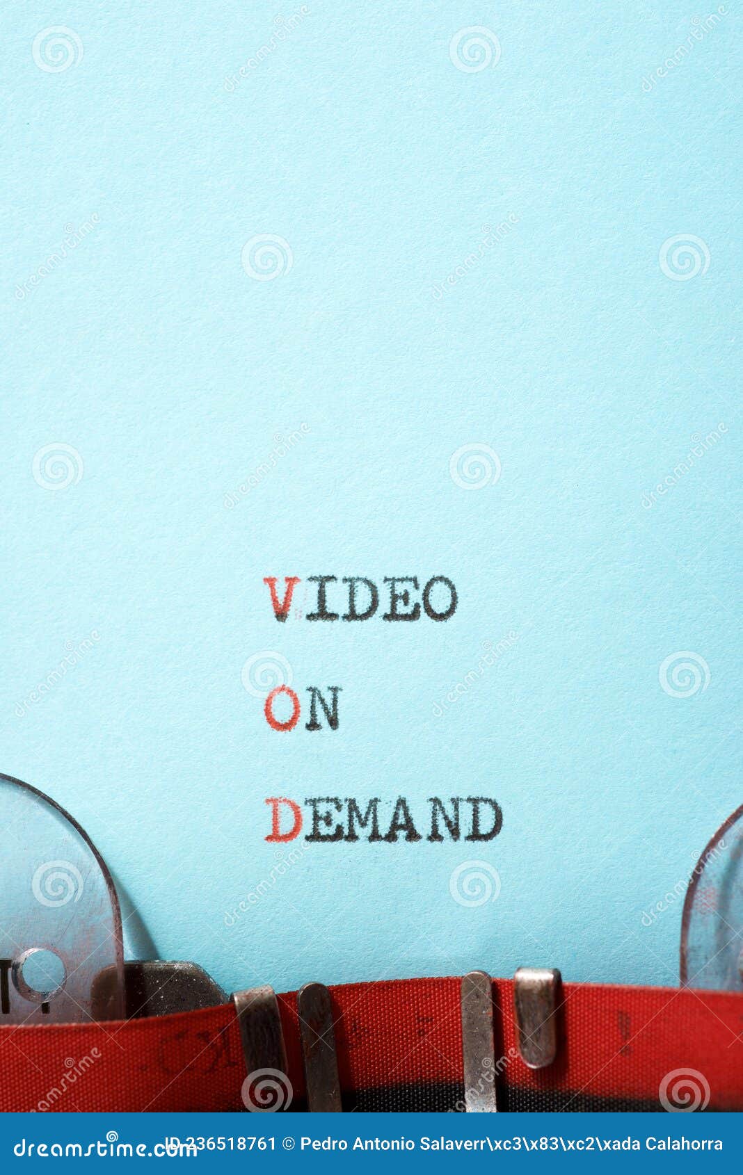 Video on demand stock image. Image of line, retro, request - 236518761