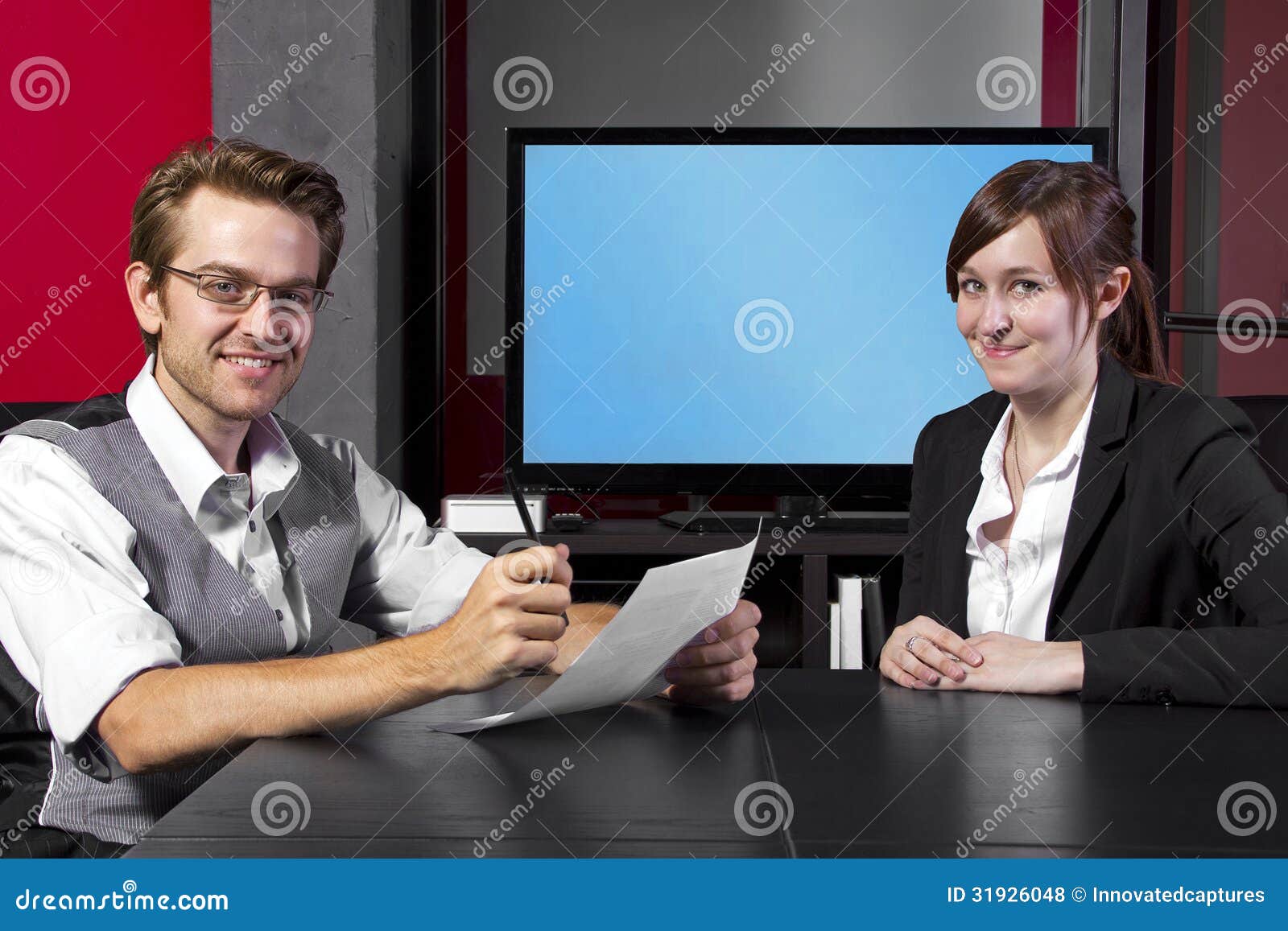 Video Display stock photo. Image of communication, executive - 31926048