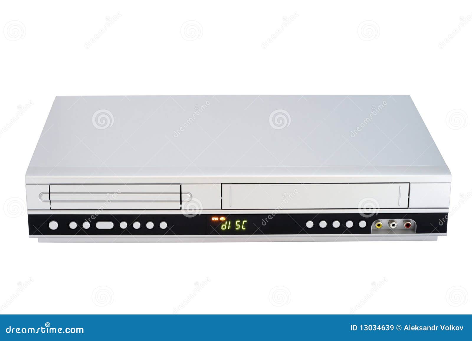Video DVD and VHS device stock image. Image of industry - 13034639