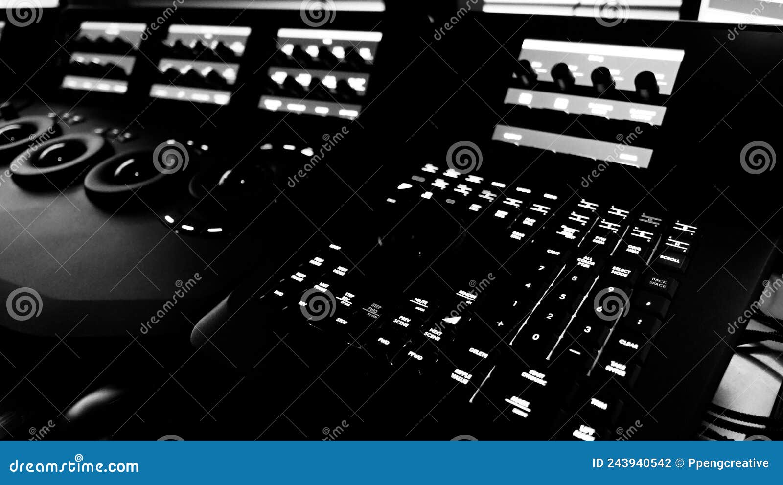 Video Editing Controller Machine for Color Edit in Post Video ...