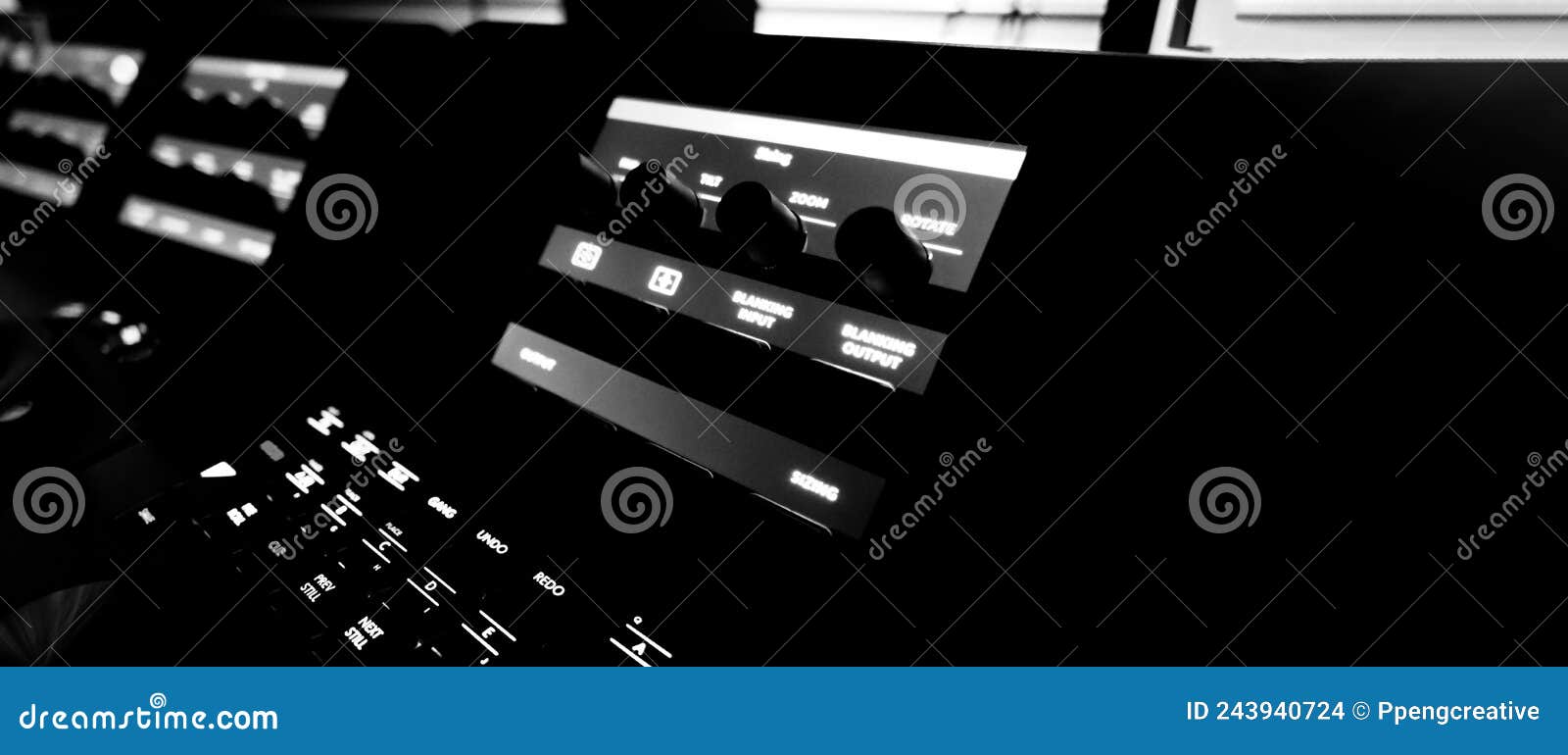 Video Editing Controller Machine for Color Edit in Post Video ...