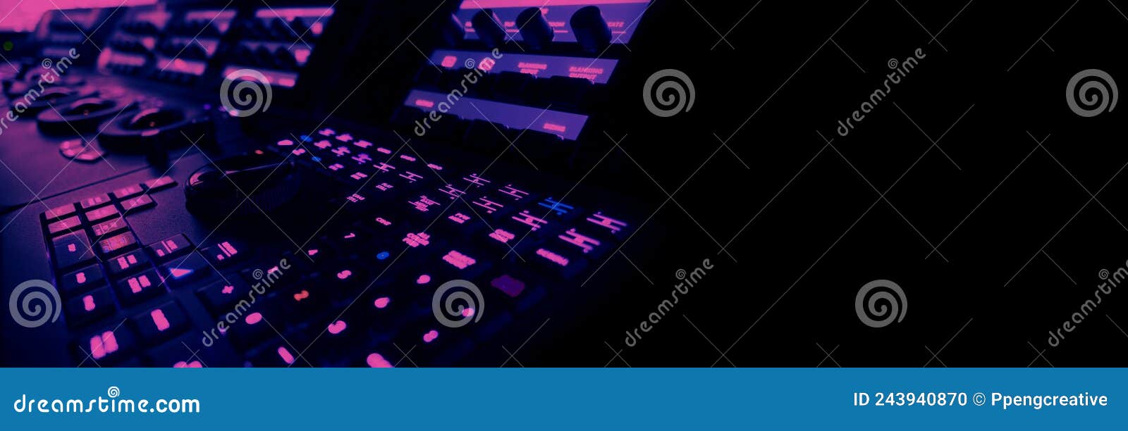 Video Editing Controller Machine for Color Edit in Post Video ...