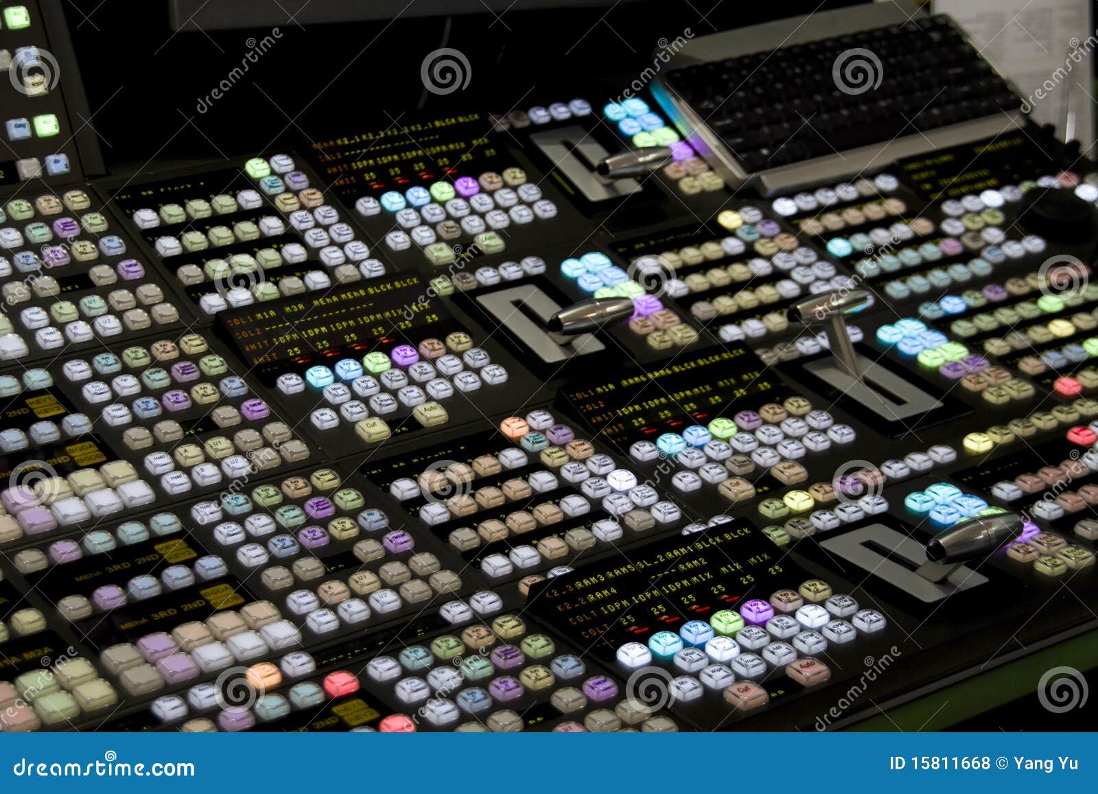Video Editing Workstation stock photo. Image of direction - 15811668