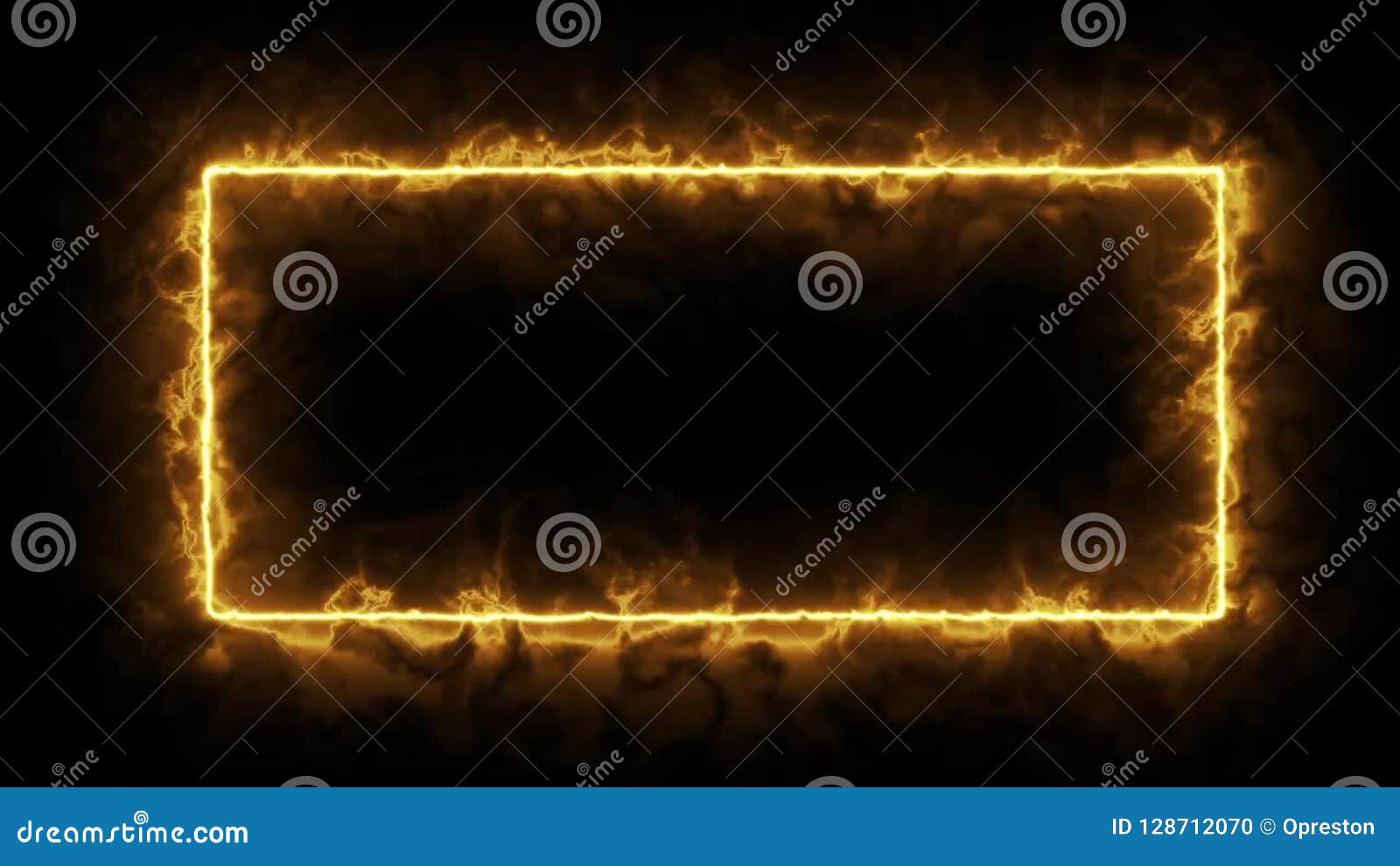 Video Footage Animated Fire Frame Stock Footage - Video of decorative ...