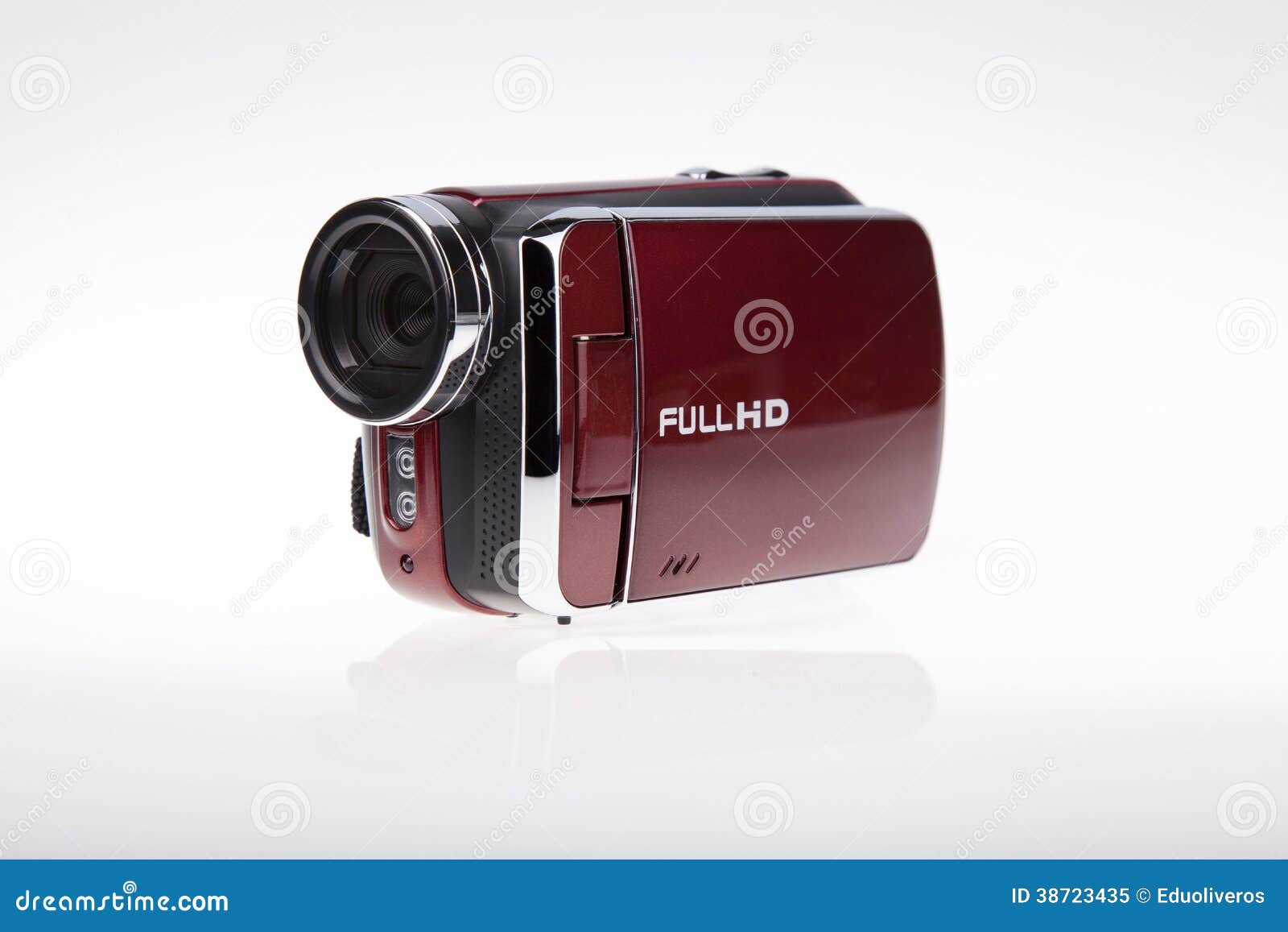 Video FULL HD Camcorder - Stock Image Stock Image - Image of electronic ...