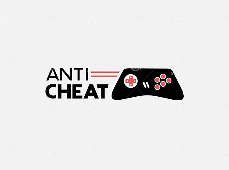 Video Game Anti Cheat Symbol Stock Vector - Illustration of steal ...