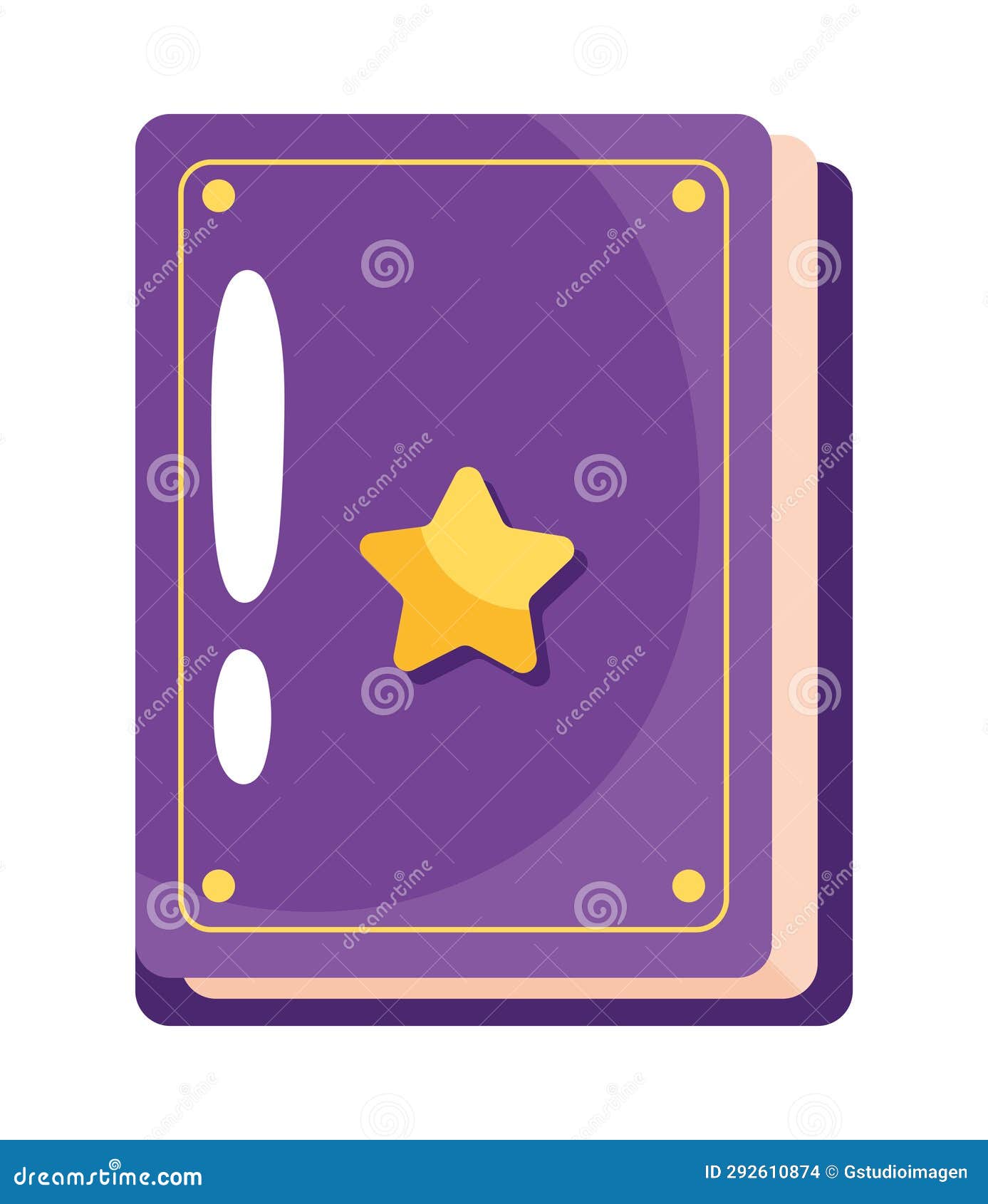 Video game book stock illustration. Illustration of vector - 292610874