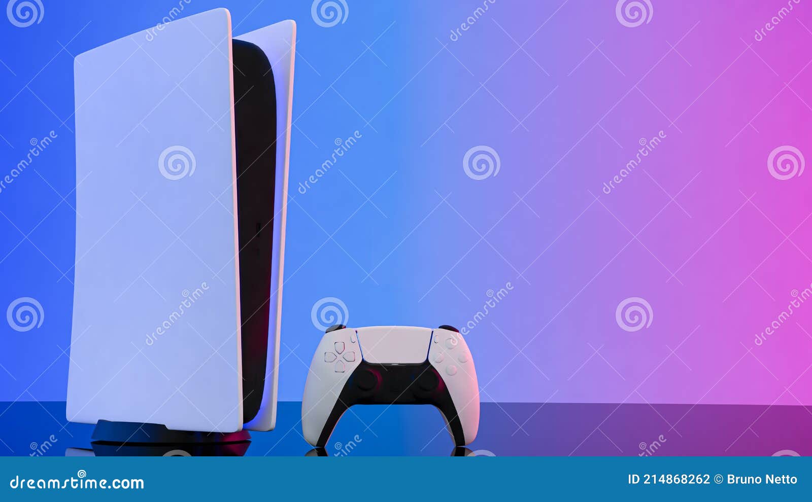 New Generation Video Game Console And Video Game Controller Joystick ...