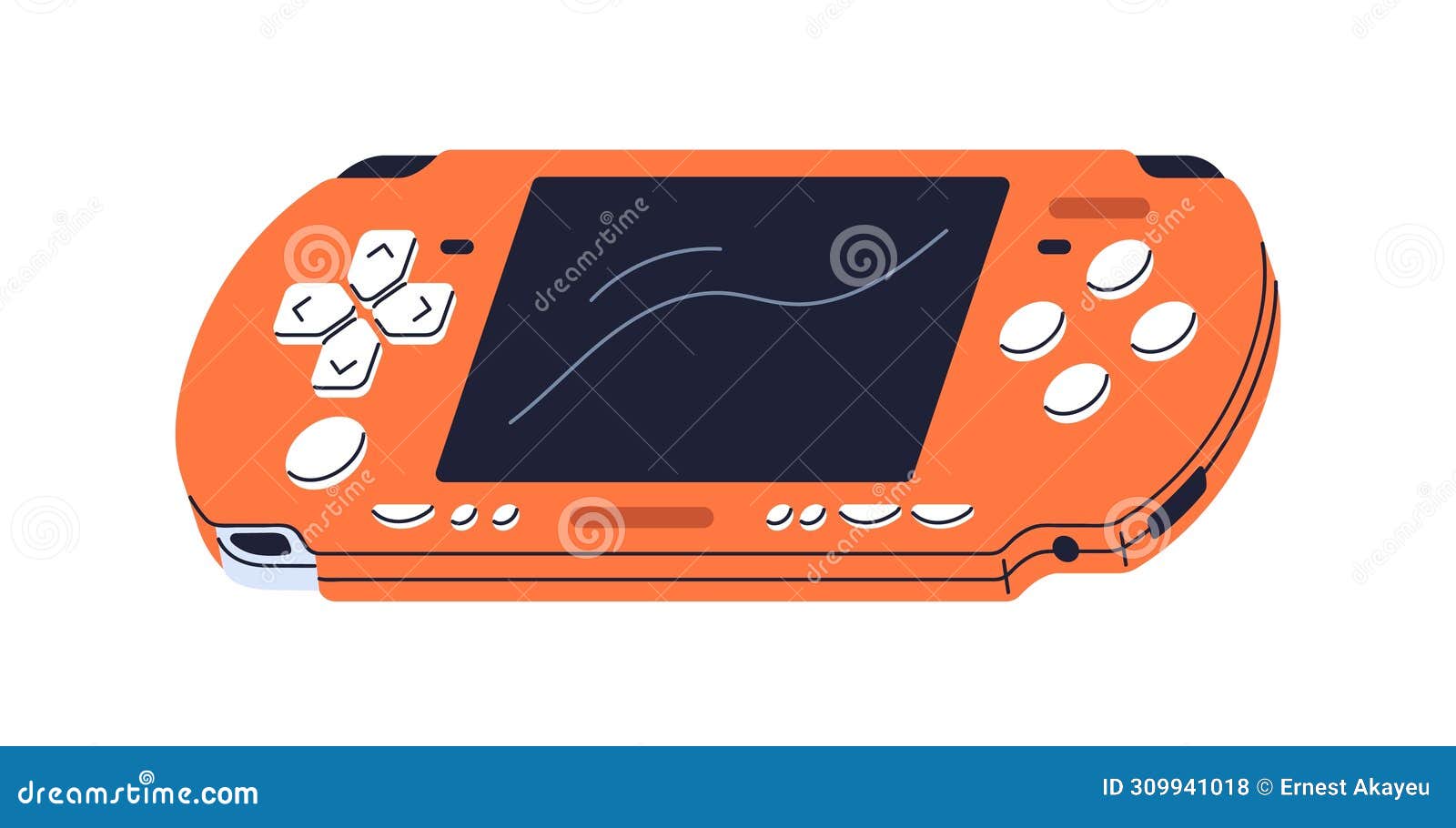 PS4 Controller Gamepad Video Games Console Or Pc Black Vector ...