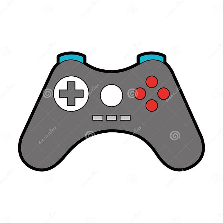 Video game control icon stock vector. Illustration of element - 93052527