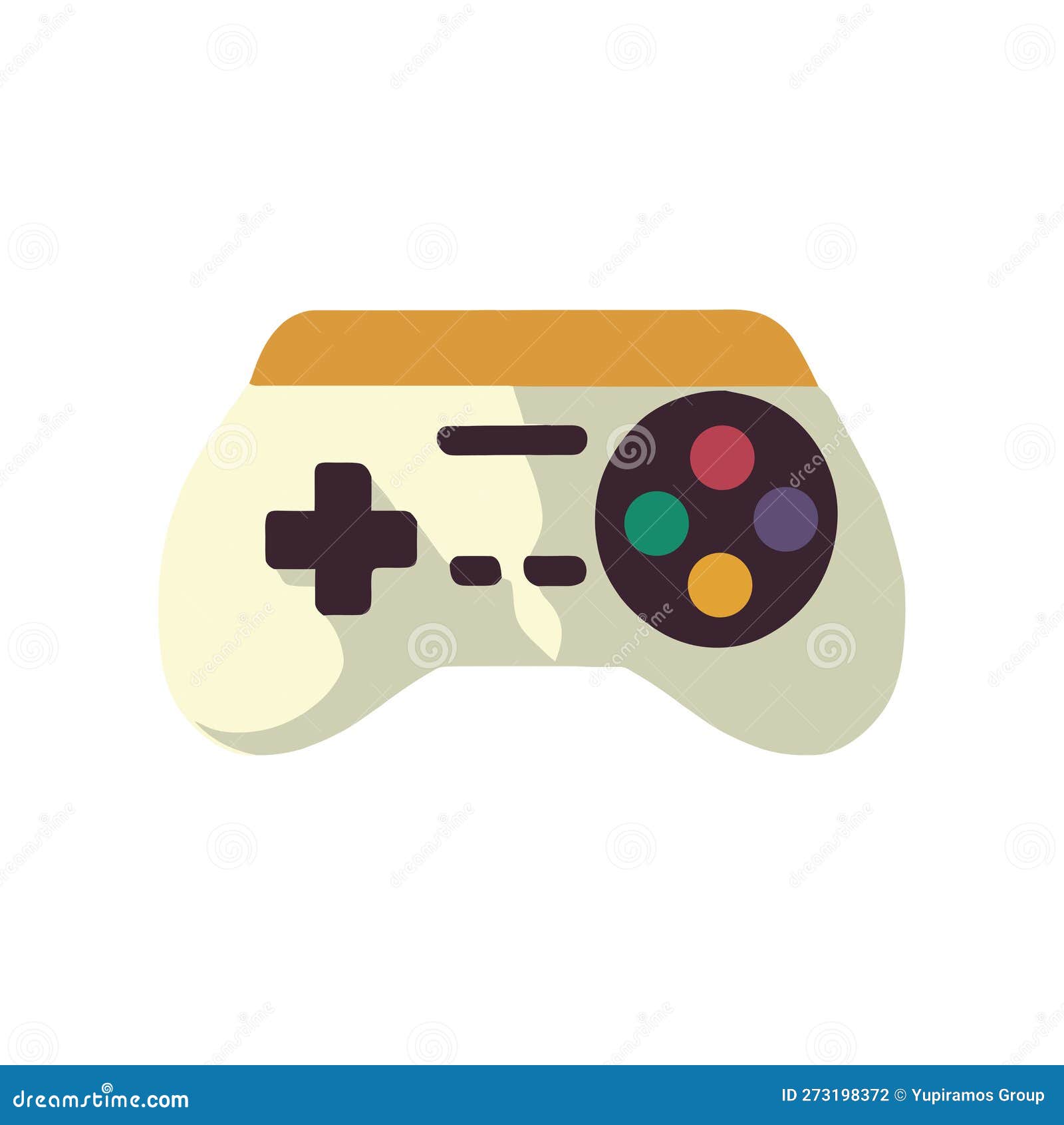 Video game control stock vector. Illustration of computer - 273198372