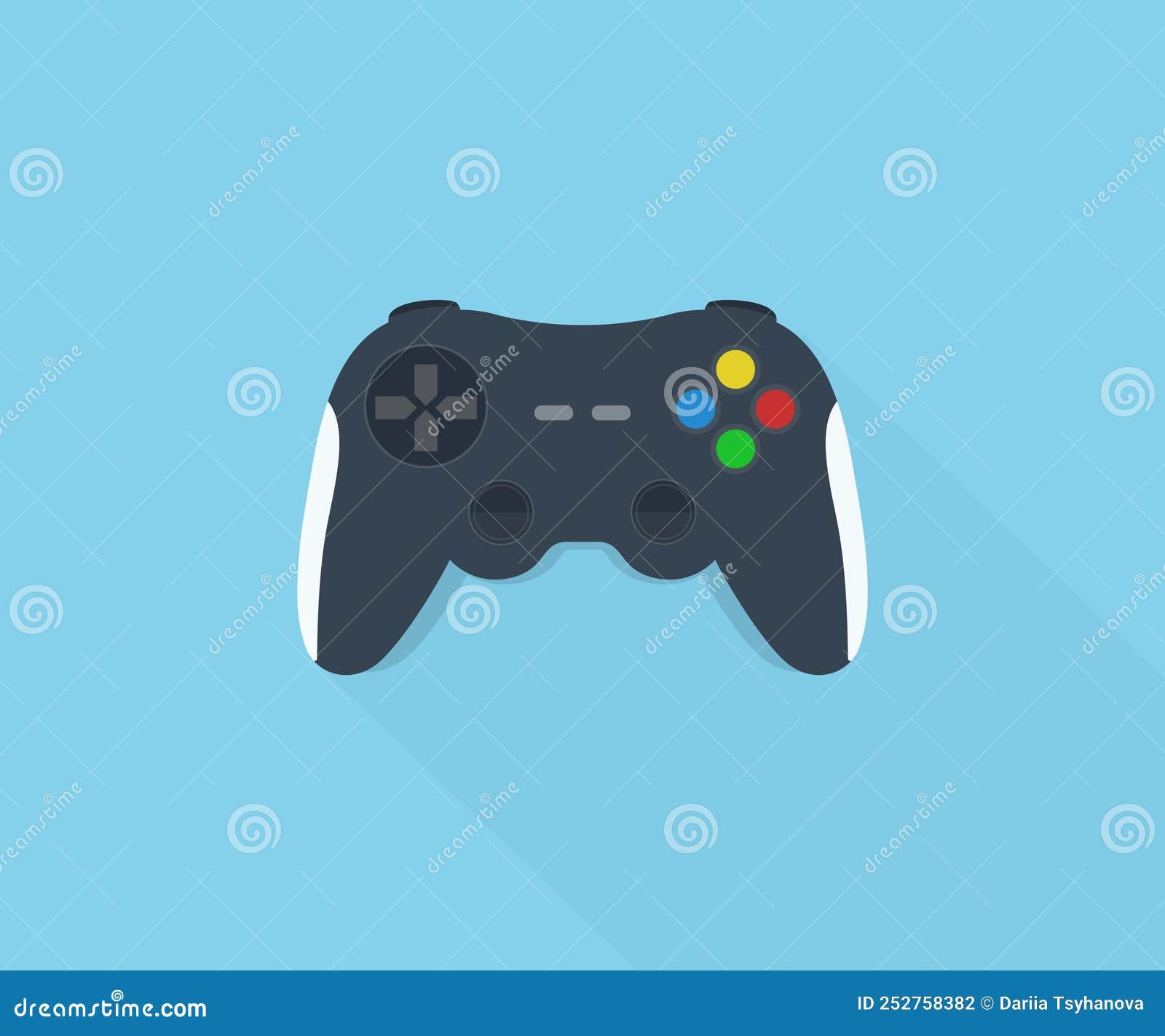 Video Game Controller, Gamepad Logo Design. Joystick, Headset, Mobile ...