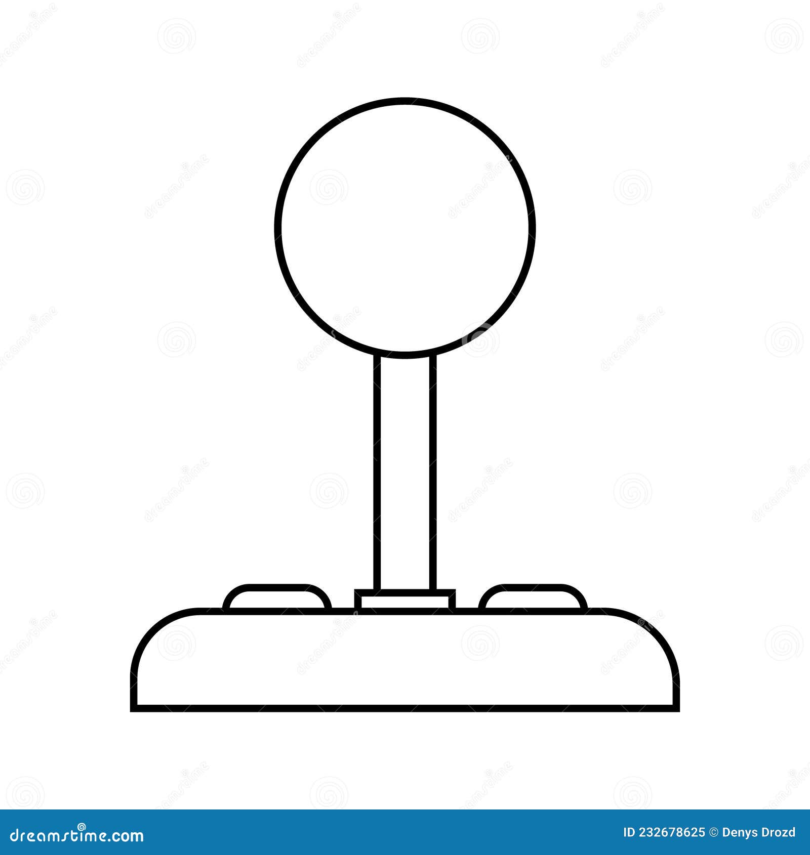 Video Game Controller Icon Vector. Joystick Illustration Sign. Manual ...