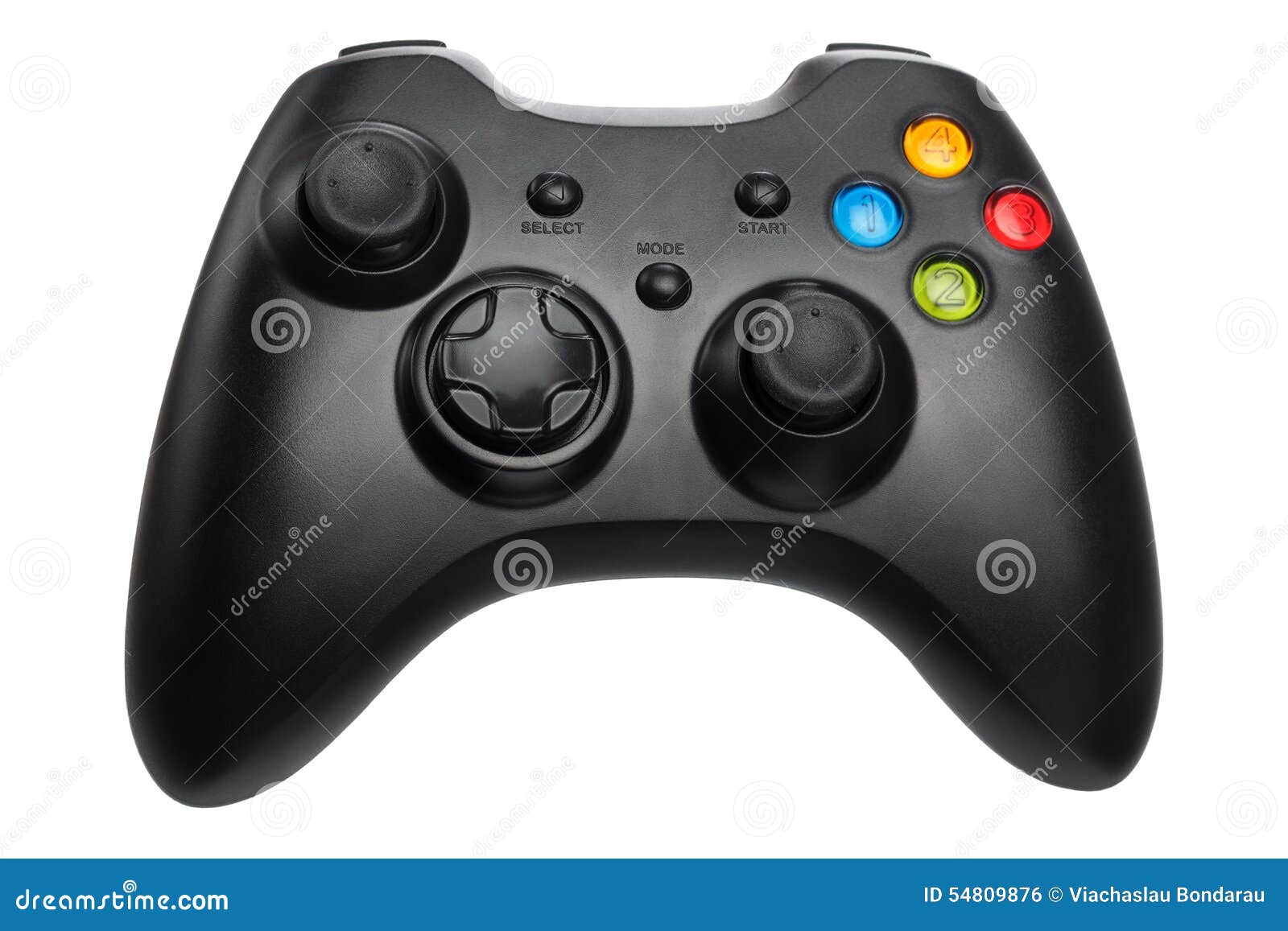 Video game controller stock photo. Image of entertainment - 54809876