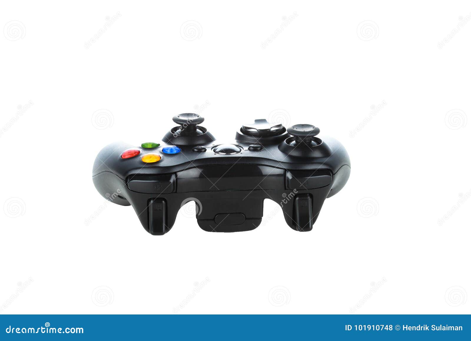 Controller Video Game Isolated with White Background Stock Photo ...