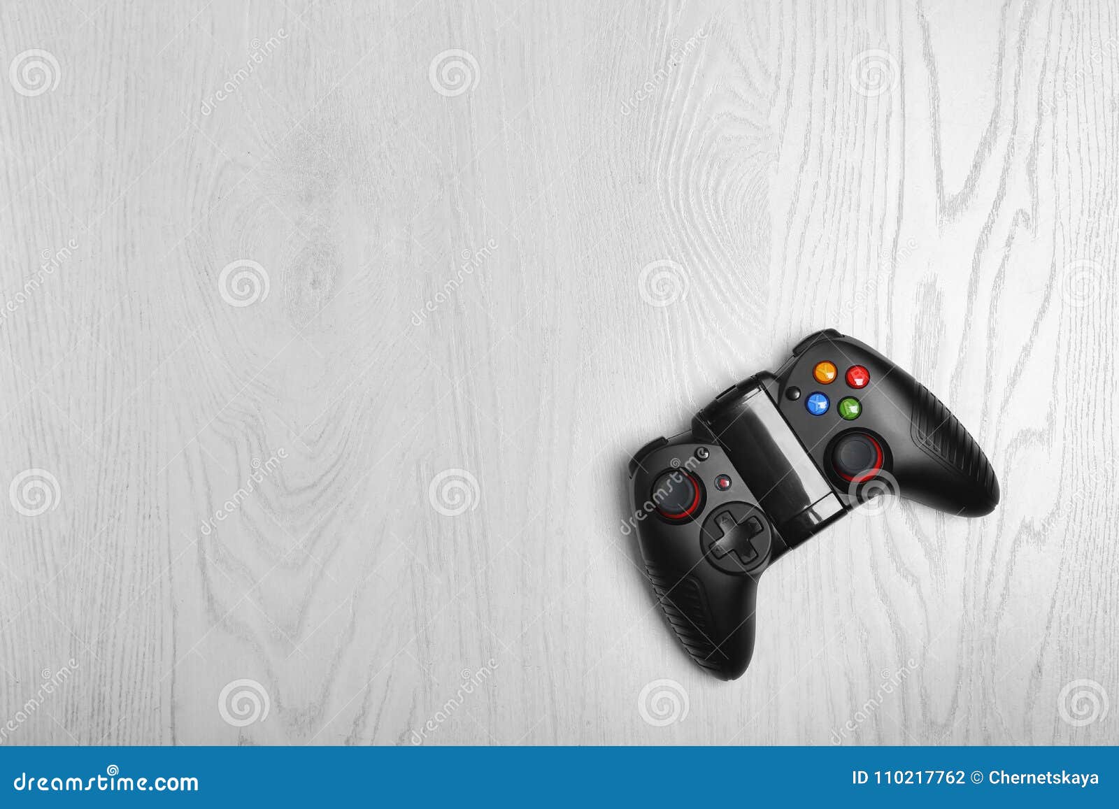 Video Game Controller On Background Stock Photo - Image of copy, mobile ...