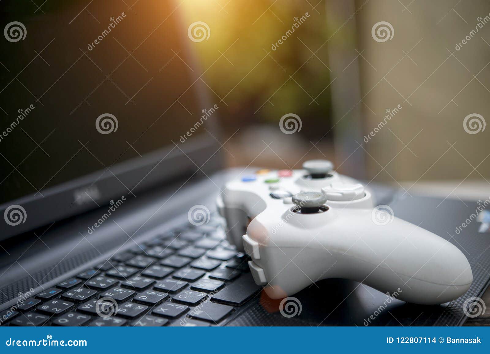 Video game controller stock photo. Image of keypad, isolated - 122807114