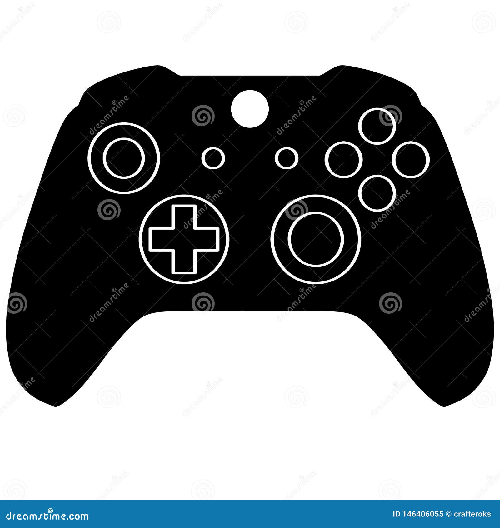 Game Controllers Symbols. X, Y, B, A Cartoon Vector | CartoonDealer.com ...