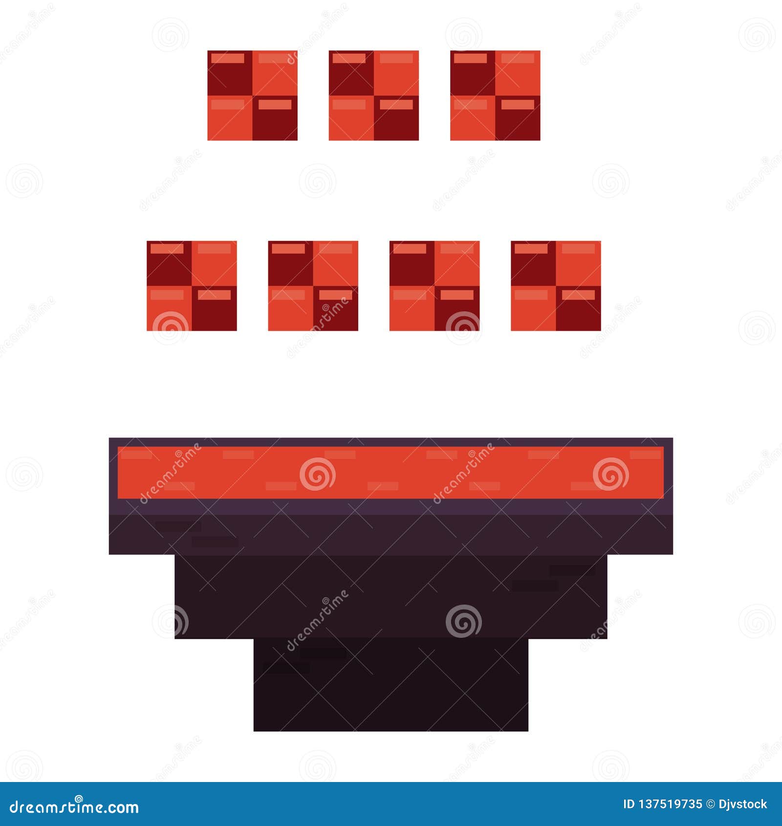 Video game design stock vector. Illustration of technology - 137519735
