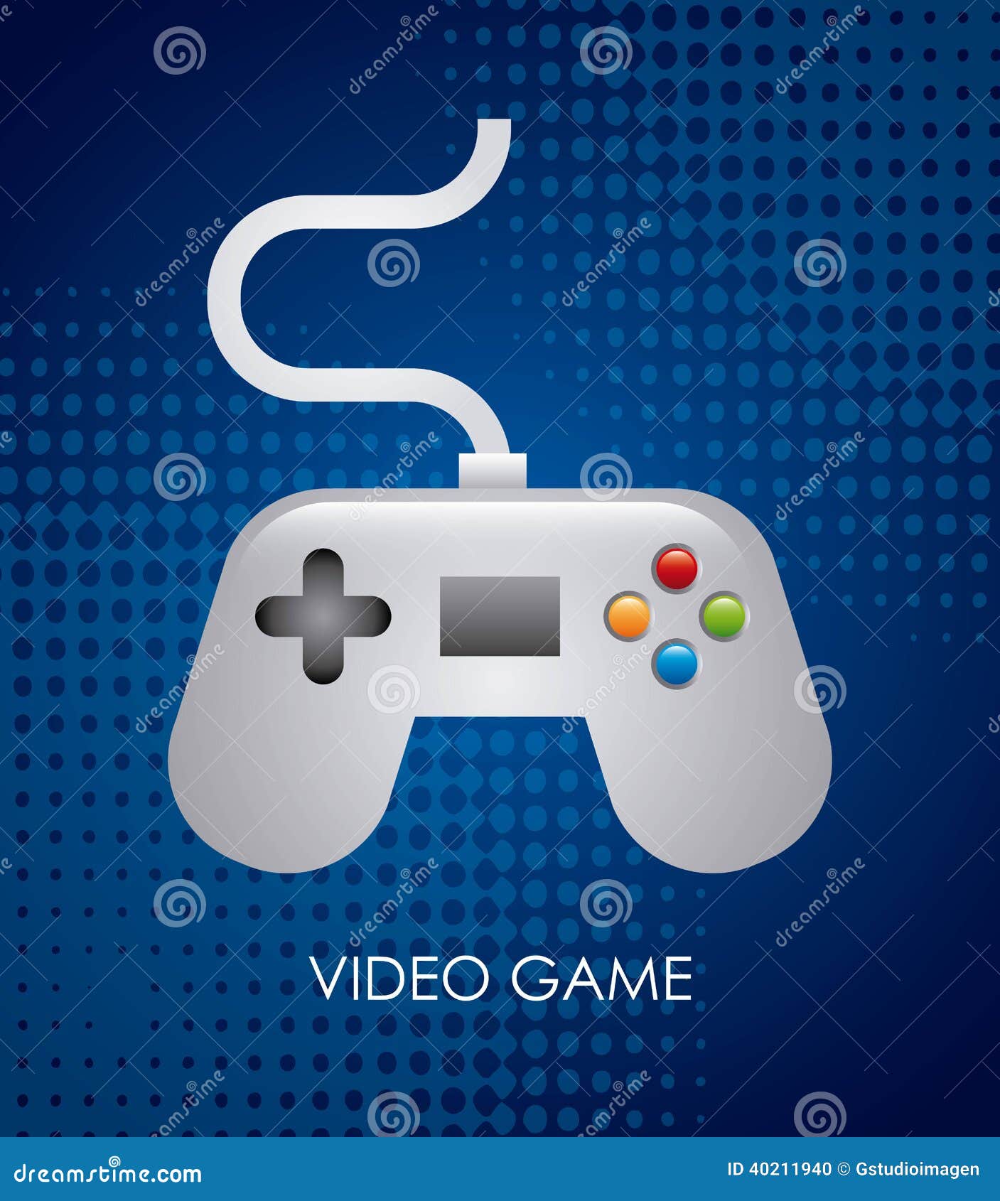 Video game design stock vector. Illustration of play - 40211940