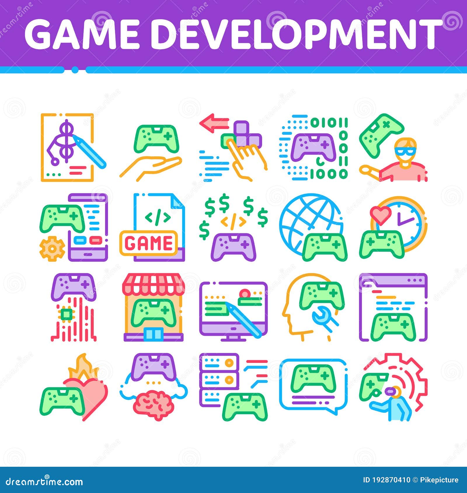 Video Game Coding Stock Illustrations – 726 Video Game Coding Stock ...