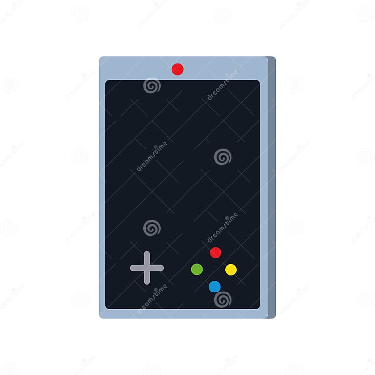 Video game handle console stock illustration. Illustration of leisure ...