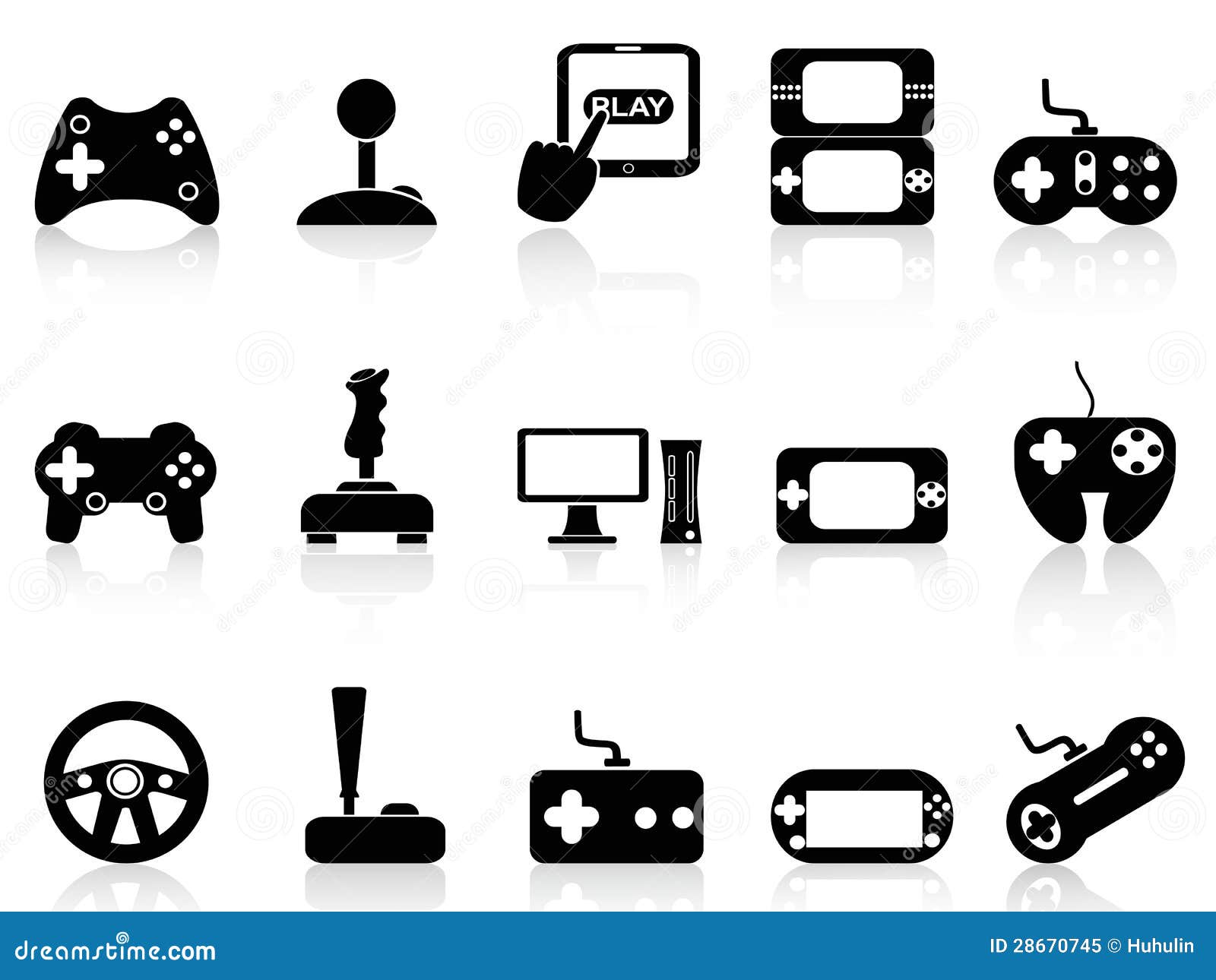 Game Controller Icons Set Stock Illustrations – 3,409 Game Controller ...