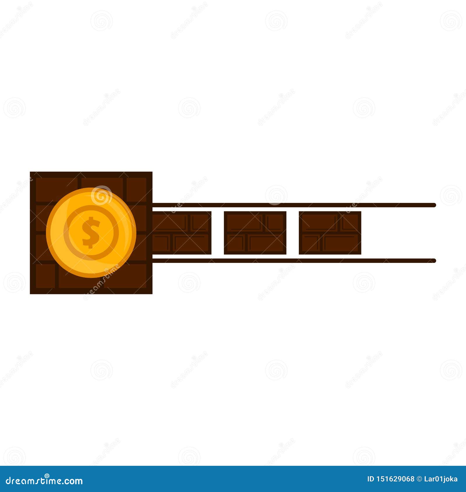 Money And Progress Royalty-Free Stock Photo | CartoonDealer.com #5453823