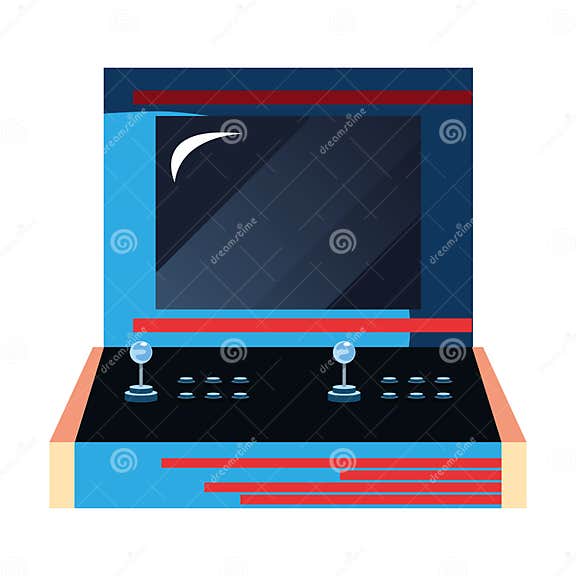 Video game retro stock illustration. Illustration of console - 145850660