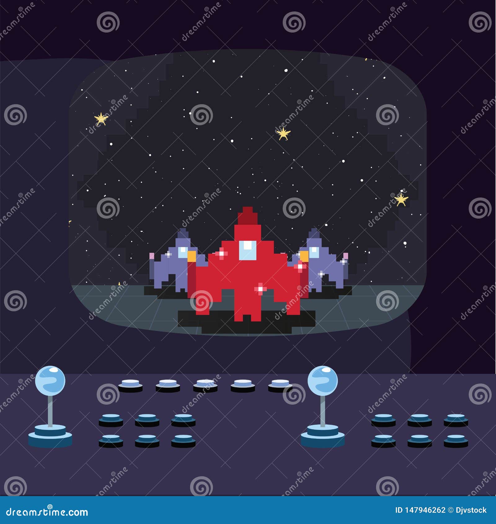 Pixel Art Invaders Silhouette. Space Invader Monster Game, Pixels ...