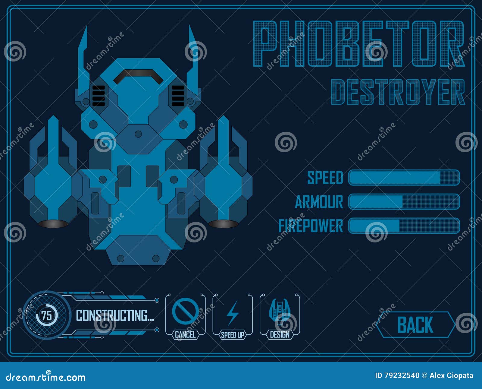 Video game space ship stock vector. Illustration of pixel - 79232540