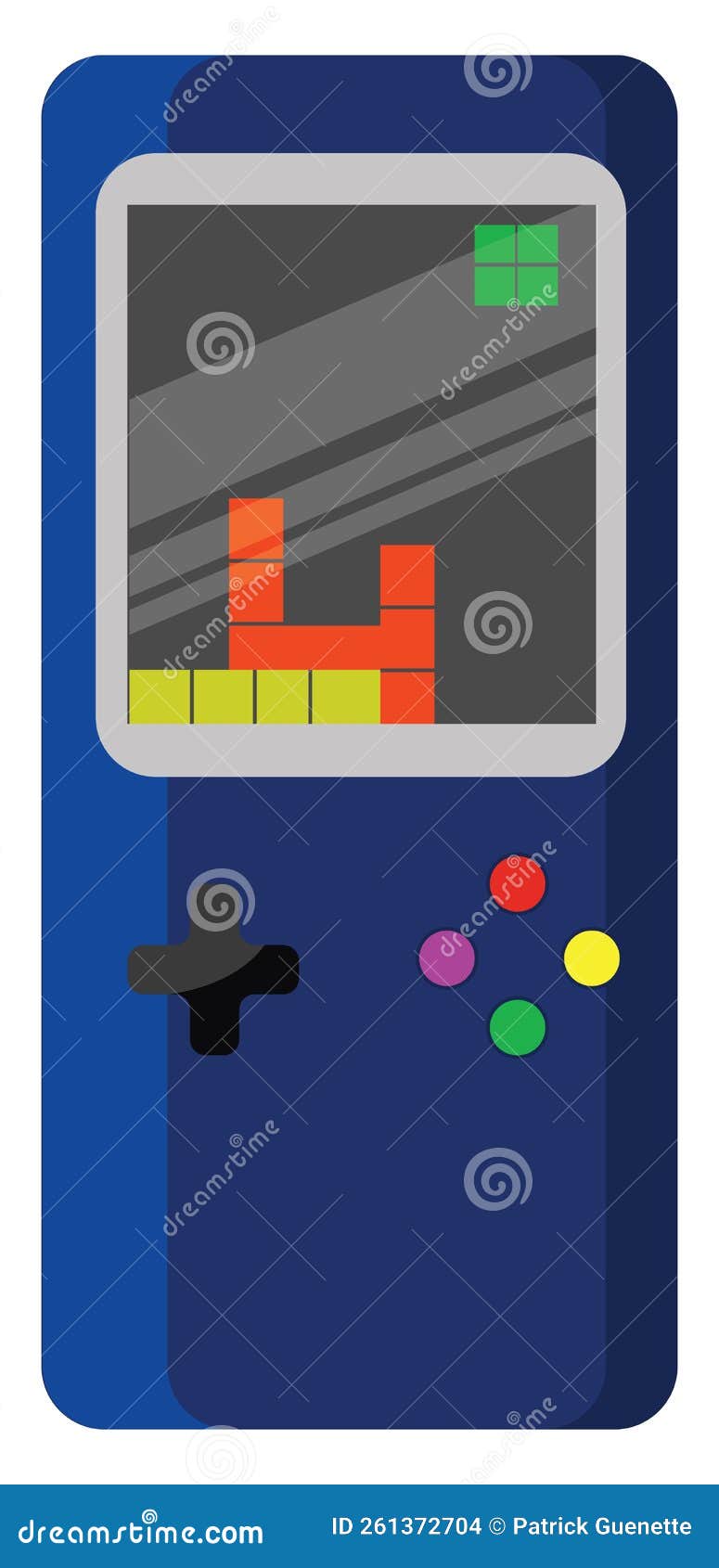Video game switch, icon stock vector. Illustration of joystick - 261372704