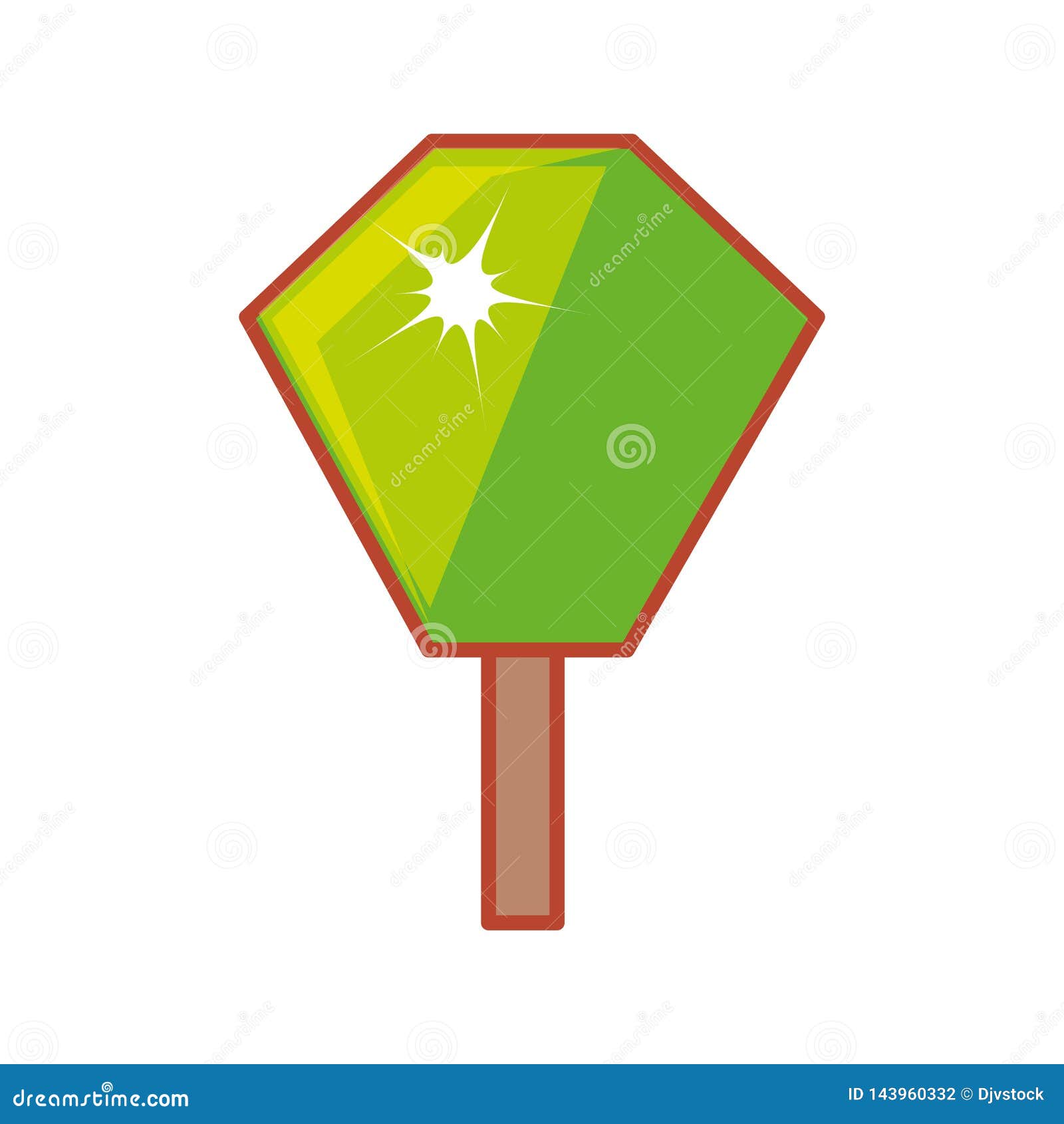 Video game tree icon stock illustration. Illustration of character ...