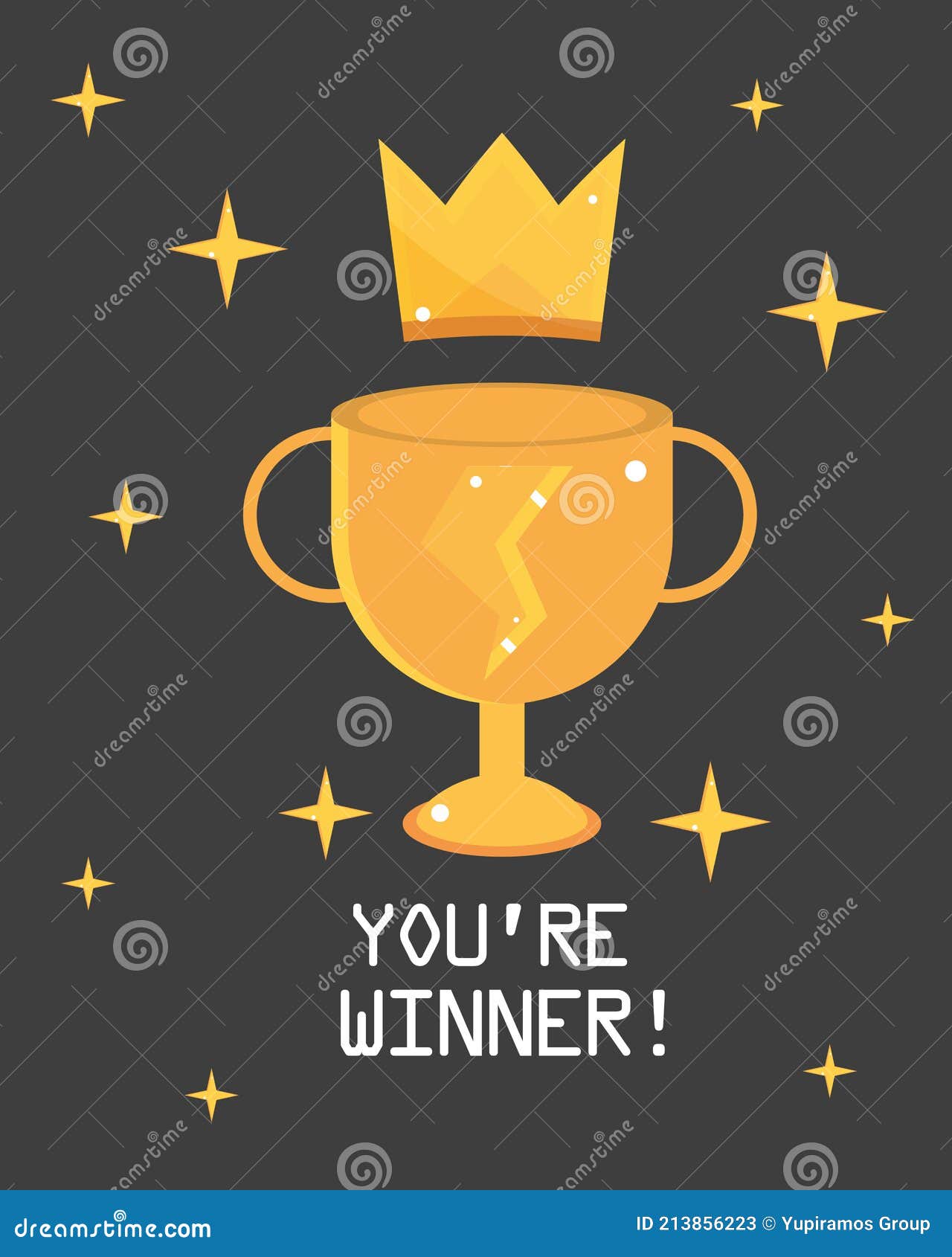 Video game winner stock vector. Illustration of gaming - 213856223