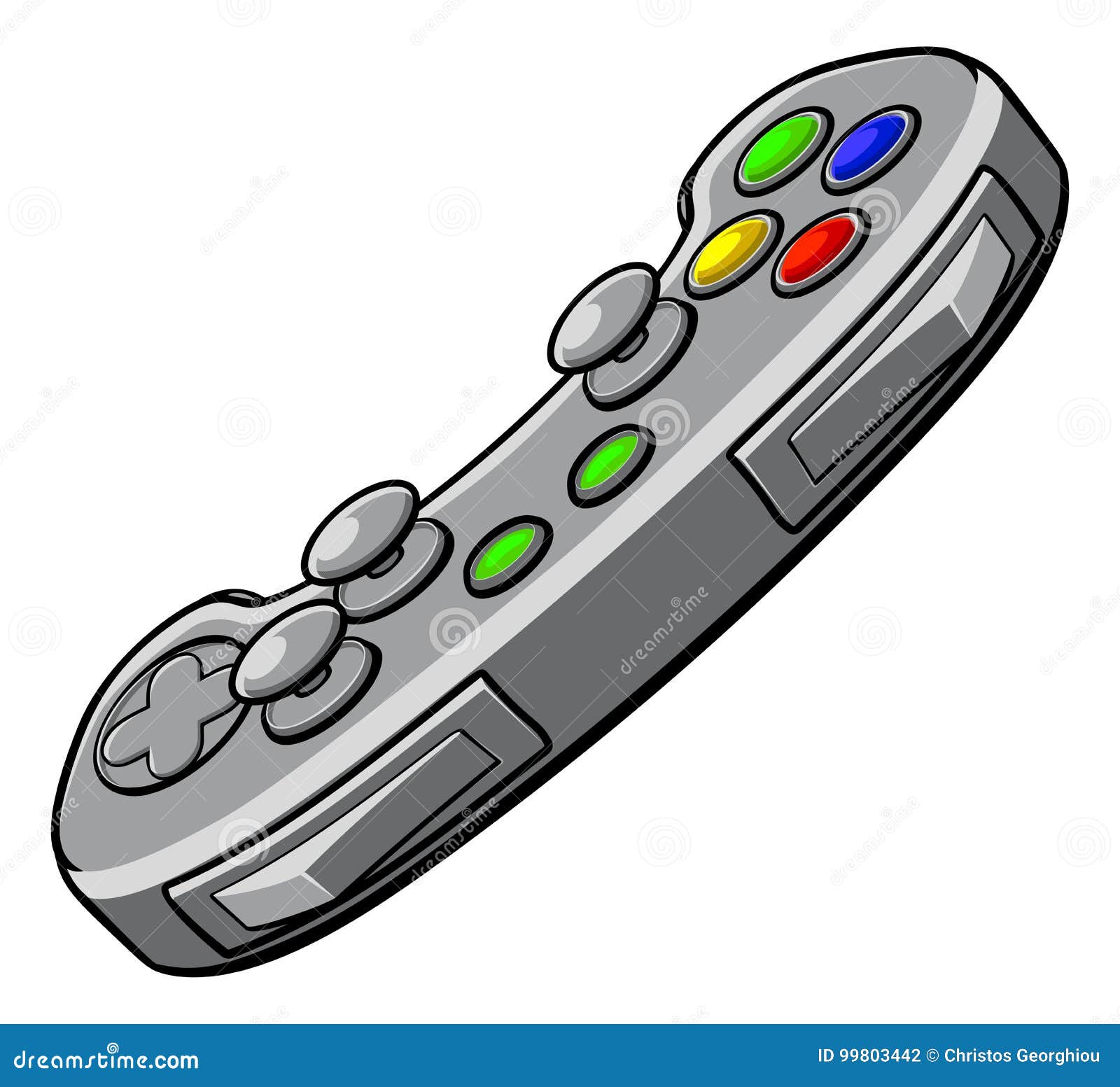 Cartoon Video Game Console