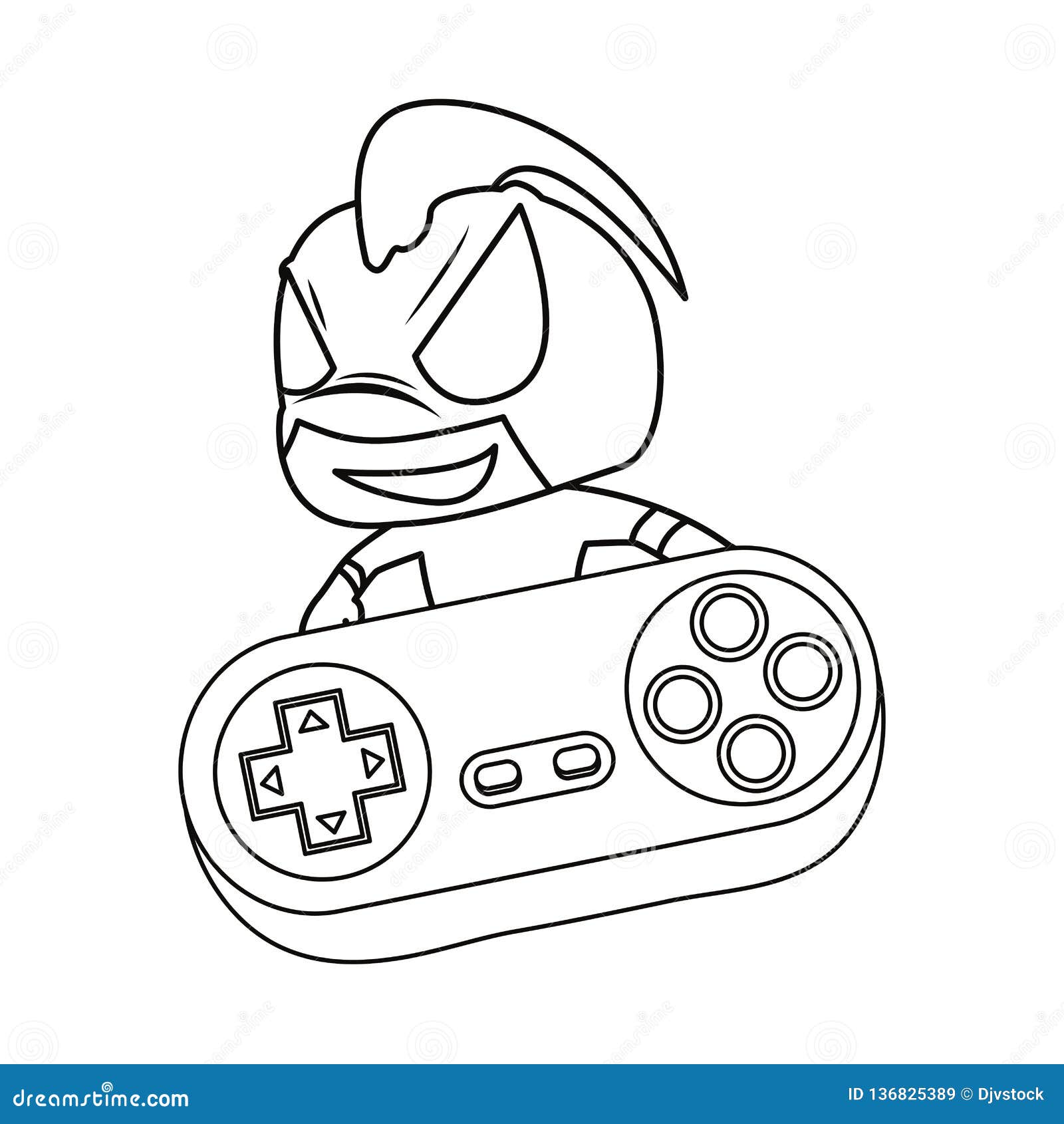 Video games design stock vector. Illustration of digital - 136825389