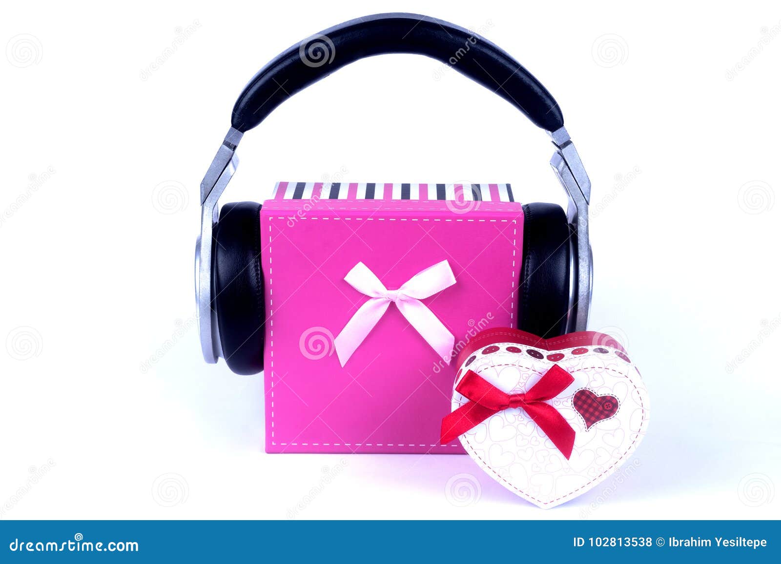Video Gaming Headset and Gift Packages. Stock Photo - Image of packet ...