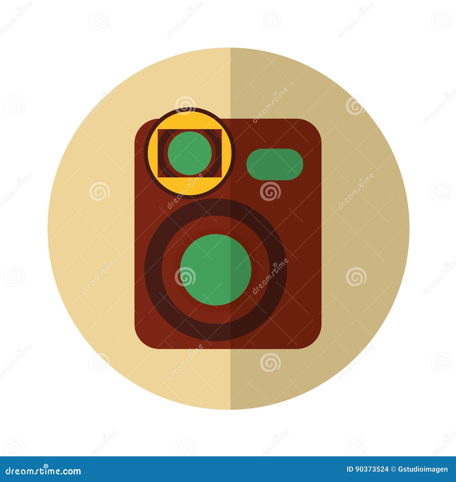 Video handycam icon stock vector. Illustration of professional - 90373524