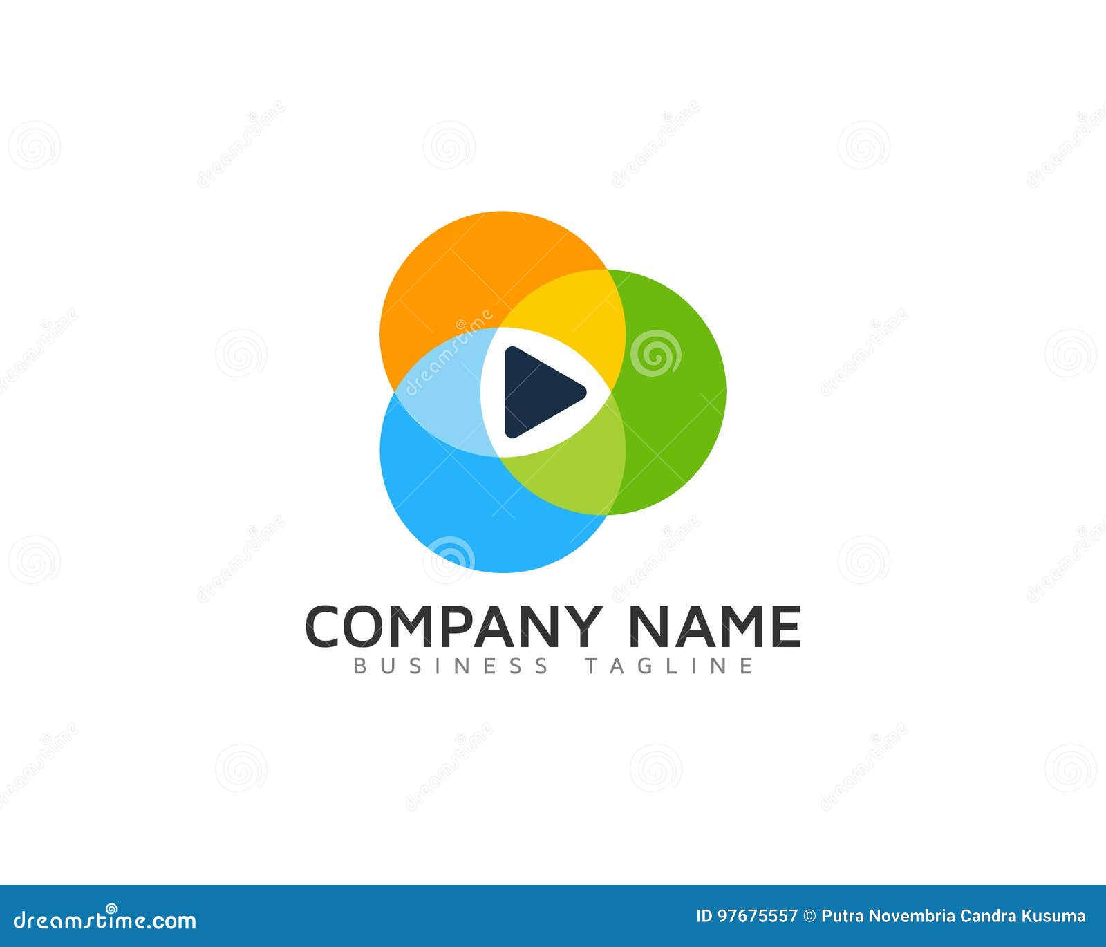Video Icon Logo Design Element Stock Vector - Illustration of abstract ...