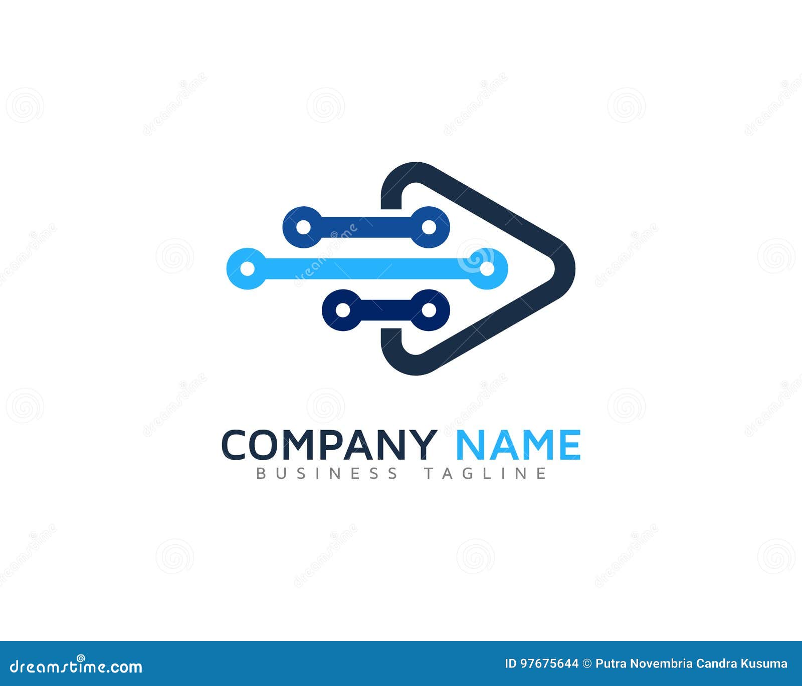 Video Icon Logo Design Element Stock Vector - Illustration of audio ...