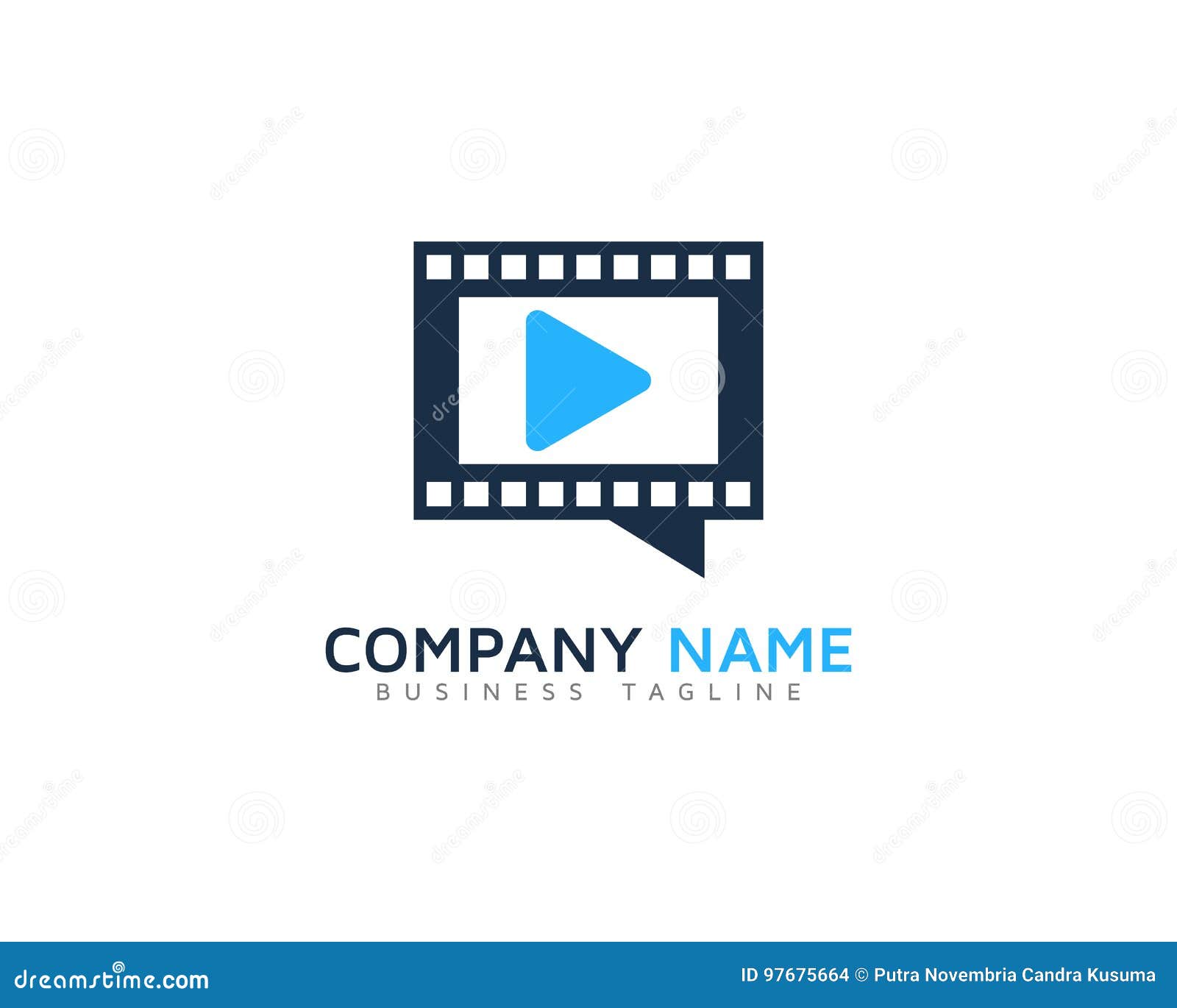 Video Icon Logo Design Element Stock Vector - Illustration of graphic ...