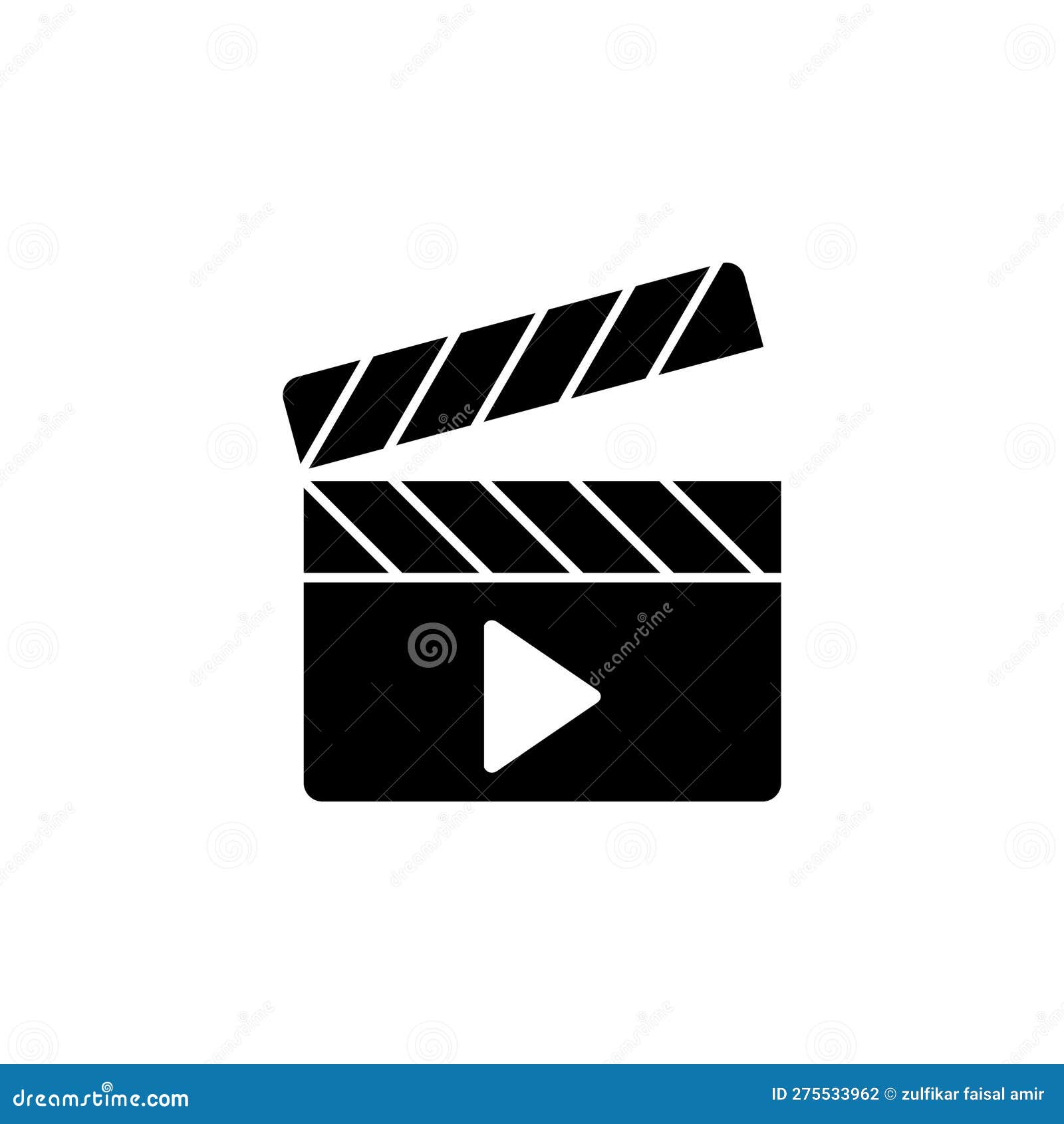 Video Icon. Video Camera Icon Vector. Movie Sign. Cinema Stock Vector ...