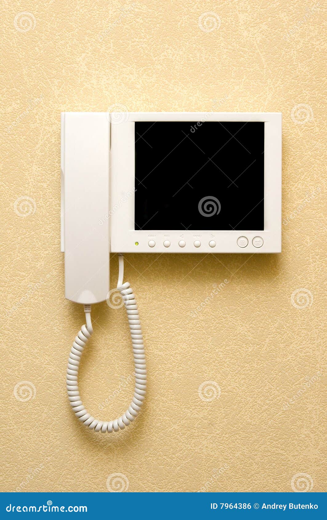 Video intercom equipment stock photo. Image of system - 7964386