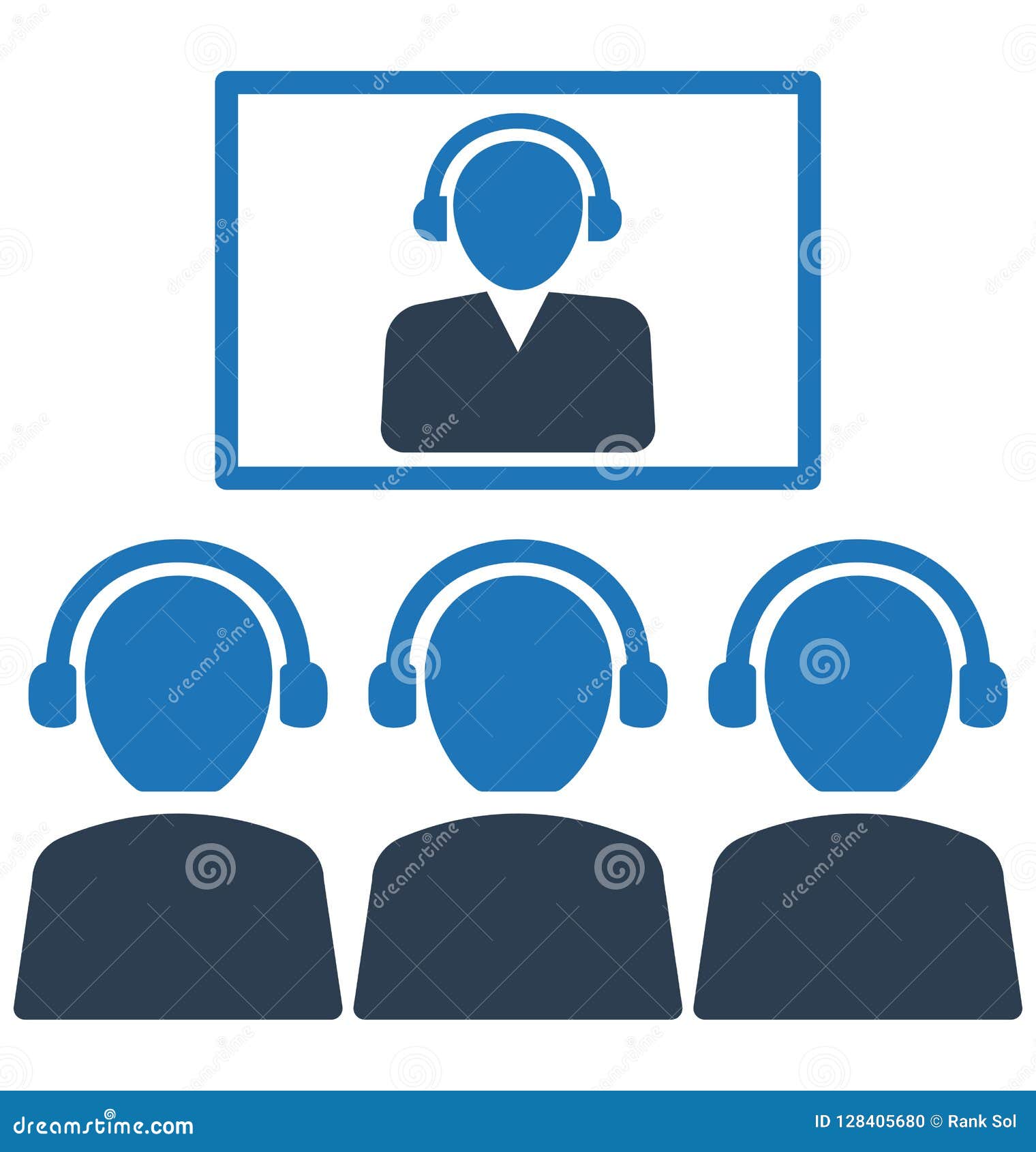 Video Lecture, Online Lecture Isolated Vector Icon Can Be Easily Edit ...