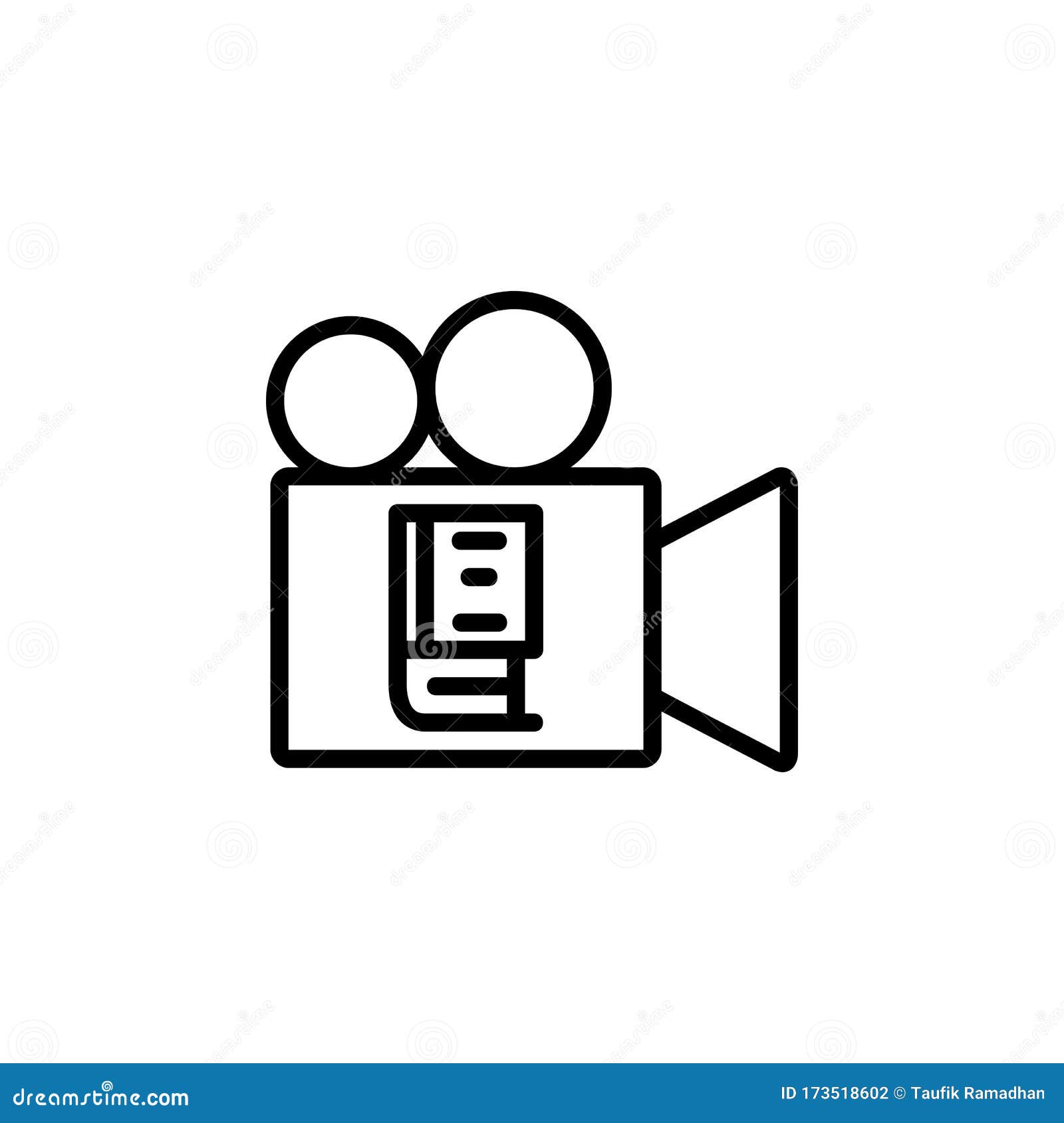 Video Lesson Icon. Online Learning Icon. Perfect for Application, Web ...